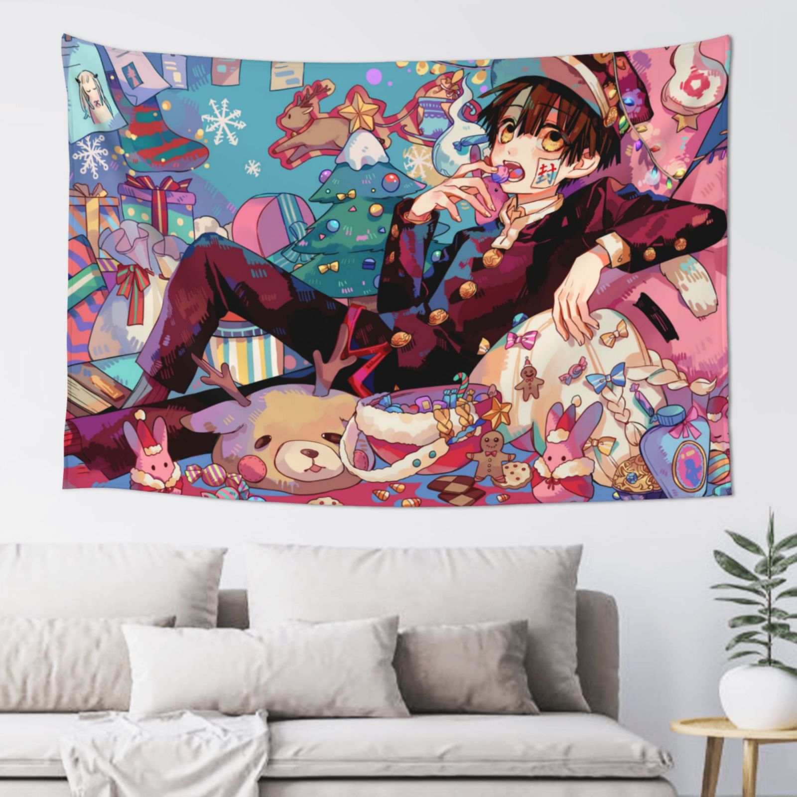 Toilet-bound Hanako-kun Tapestry, Wall Hanging Tapestries for College ...