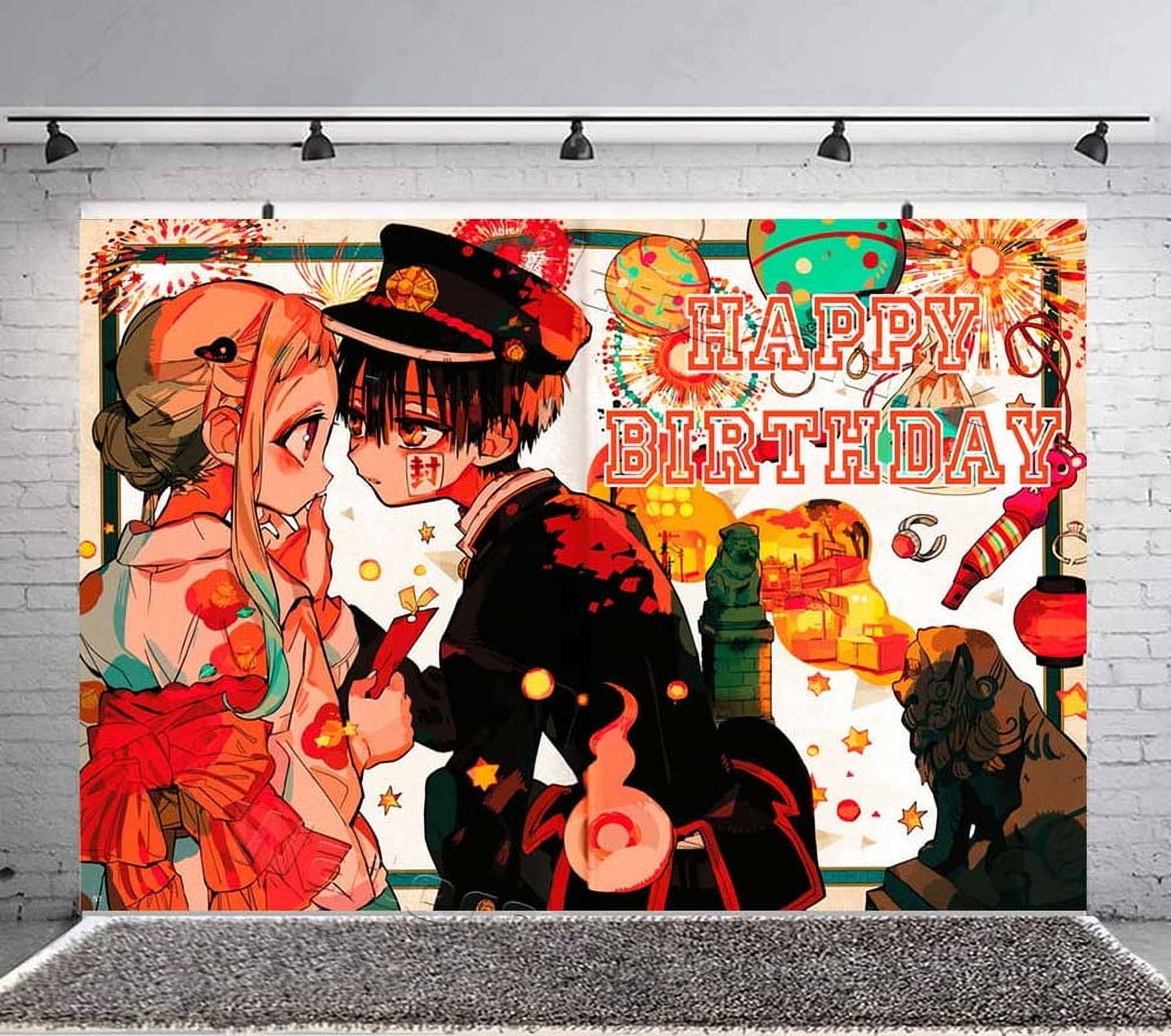 Toilet bound hanako kun Backdrop Banner Party Supplies Poster Movie ...