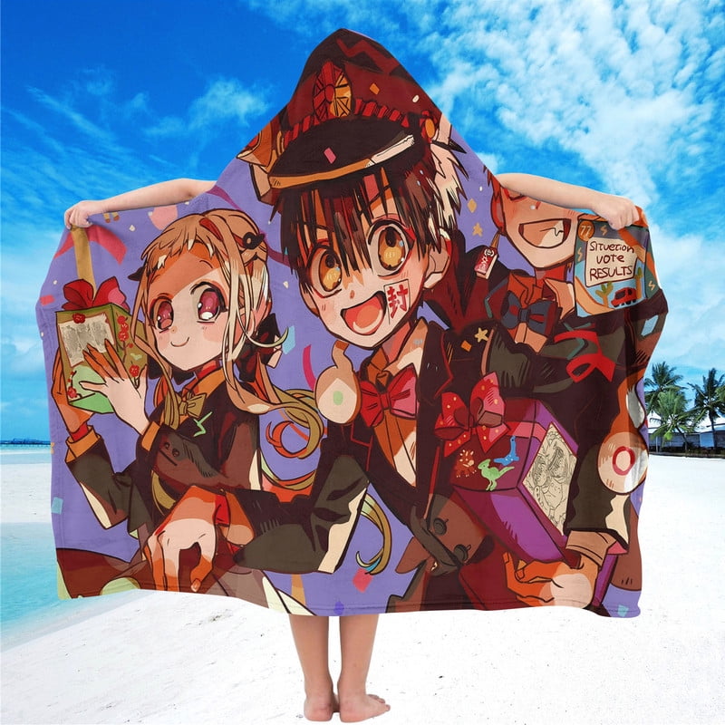 Toilet bound hanako kun Gifts Beach Towel for Women Girl Or Boys Birthday Inspired Fan Bath ...