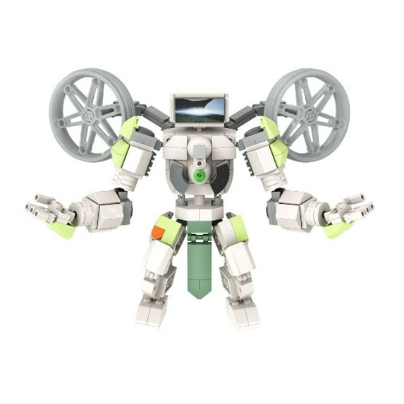 Toilet man monitoring man building blocks Titan audio monitoring king ...