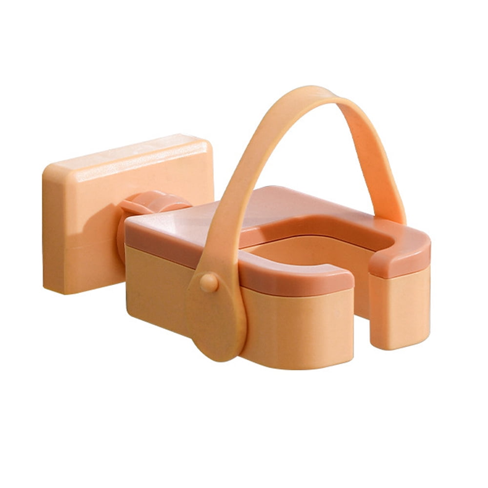 Toilet perforation-free suction wall hanging frame, air duct shelving ...