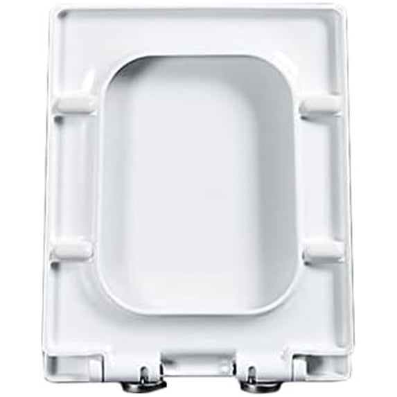 Toilet seat,Toilet seat Soft closePlastic Square Slow Closing Elongated ...