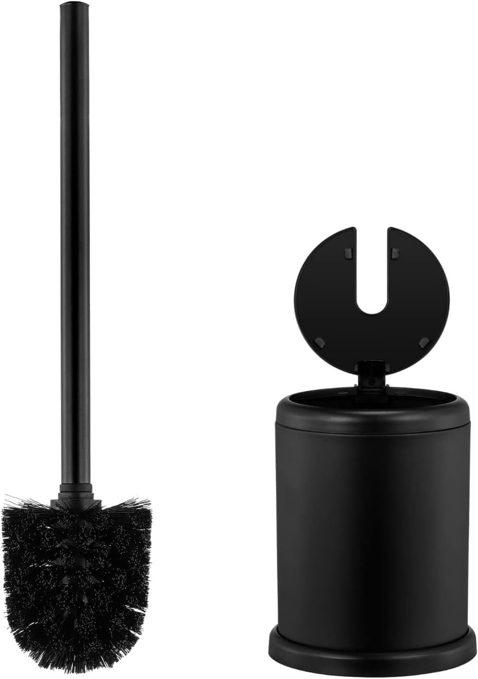 ToiletTree Products Toilet Scrubber Brush with Holder Set, Stainless ...