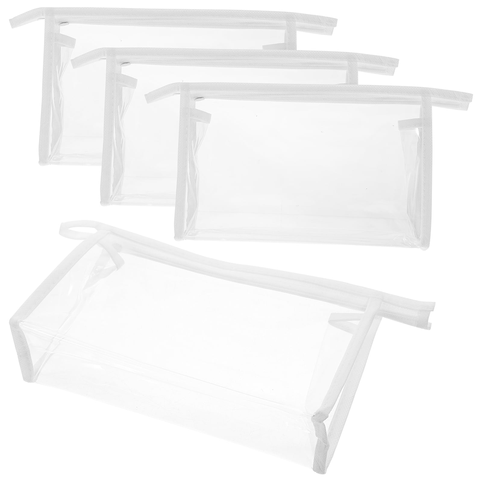 Toiletry Bag Zipper Makeup Cosmetic Pvc Cosmetics Travel Miss Storage ...