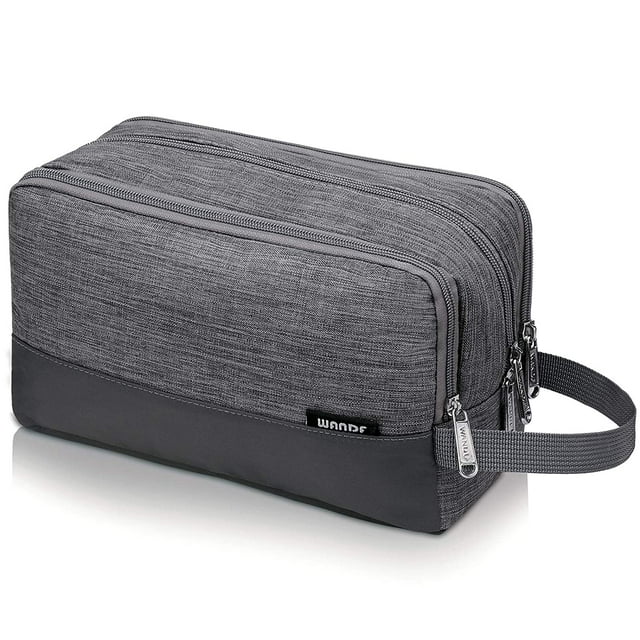 WANDF Men's Toiletry Bag, Ultra-Lightweight, Water-Resistant, Hanging ...