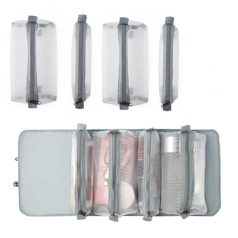 Toiletry Roll-on Bag Make up Travel Man Pink Oxford Cloth - Walmart.com