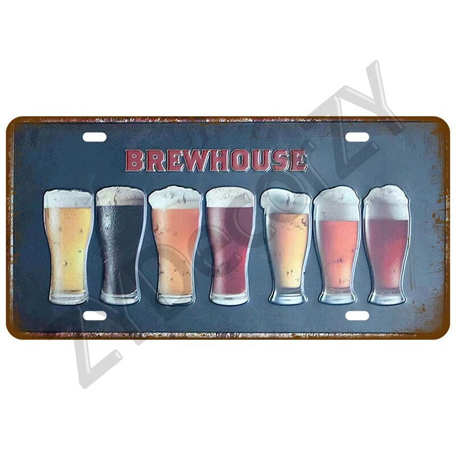Toilets Vintage Beer Tinplates Plate Metal Sign Tin Signs Retro Metal ...