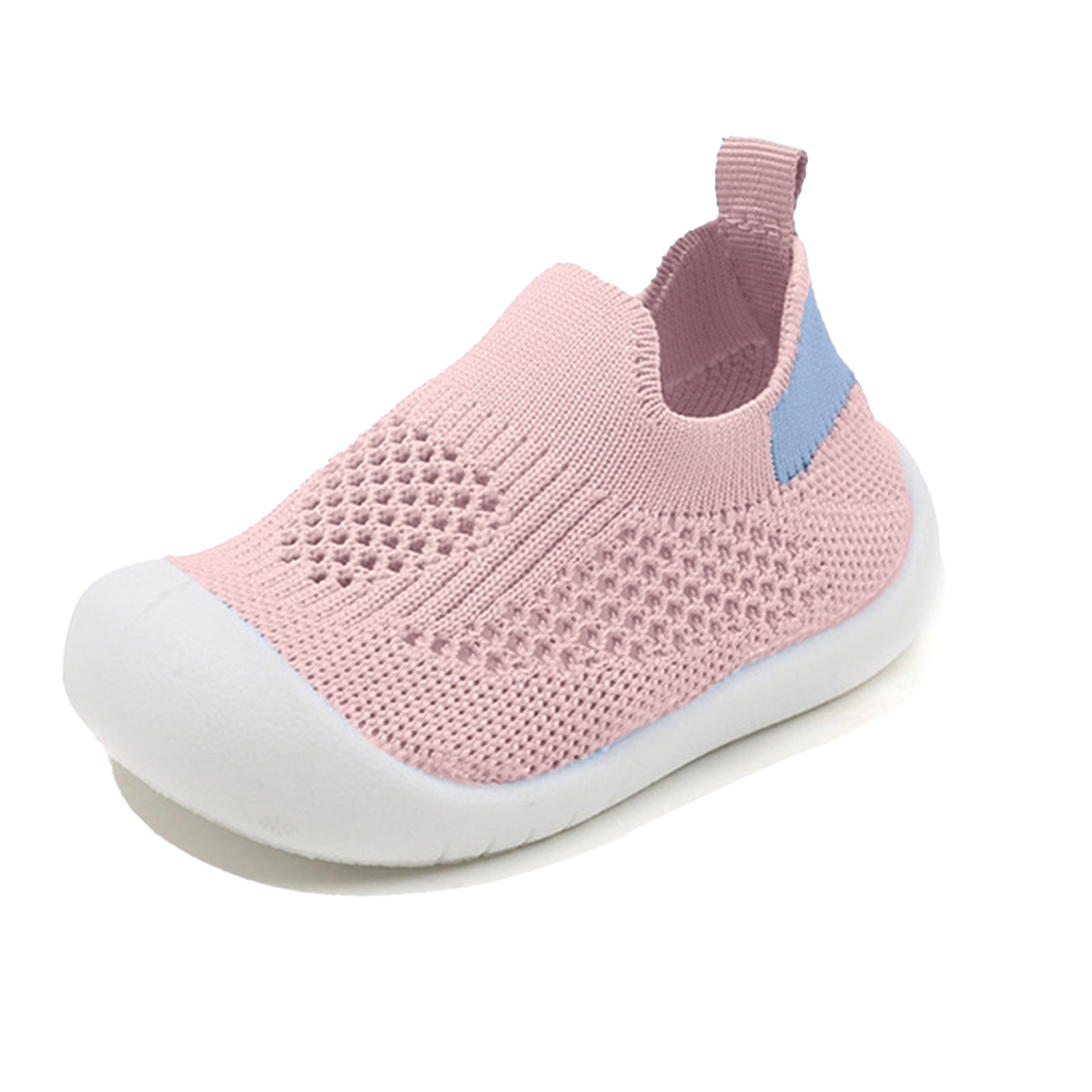 Toimothcn Toddler Baby Shoes First Walking Shoes With Rubber Sole ...