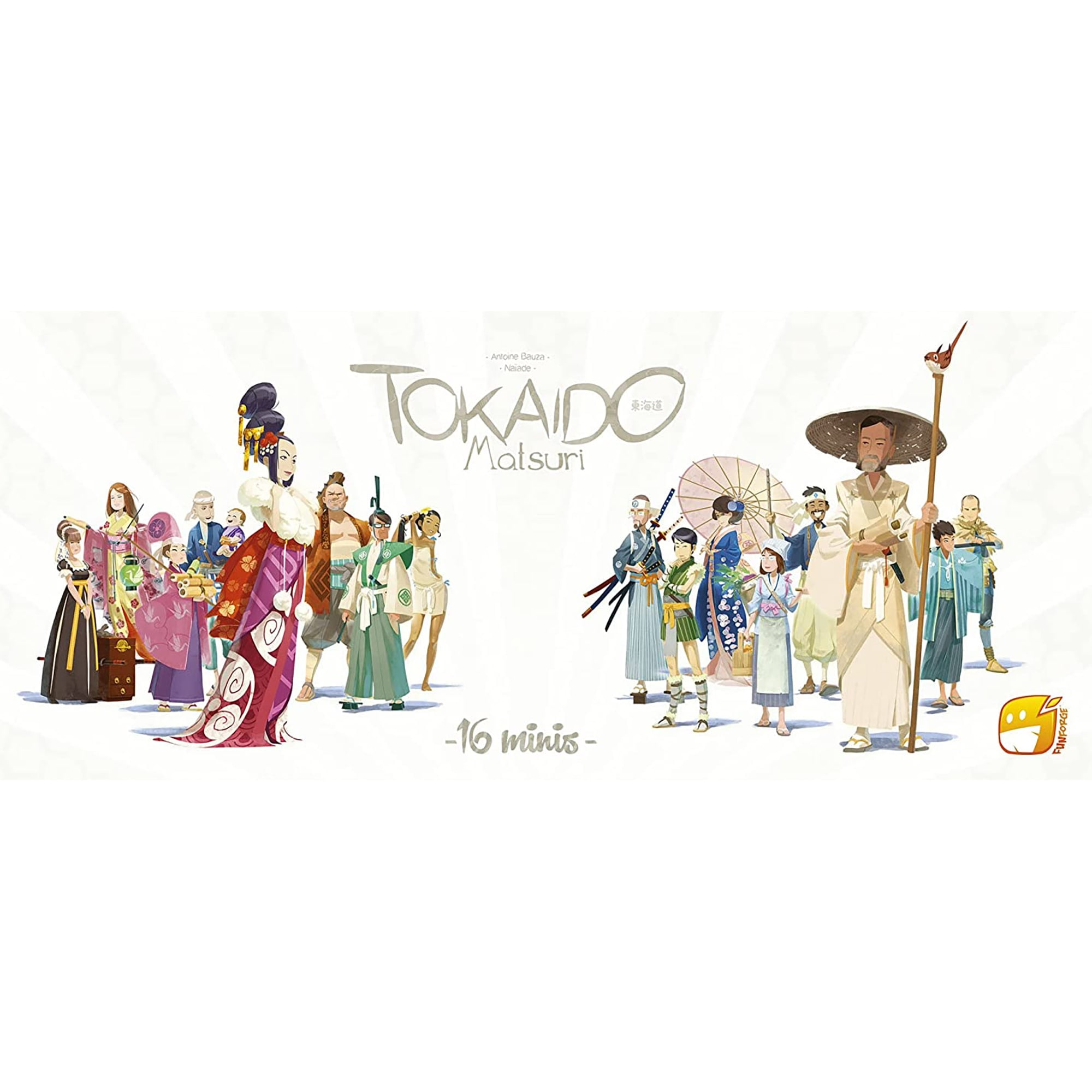Tokaido: Matsuri Miniature Figures Accessory Pack - 16 Unpainted ...