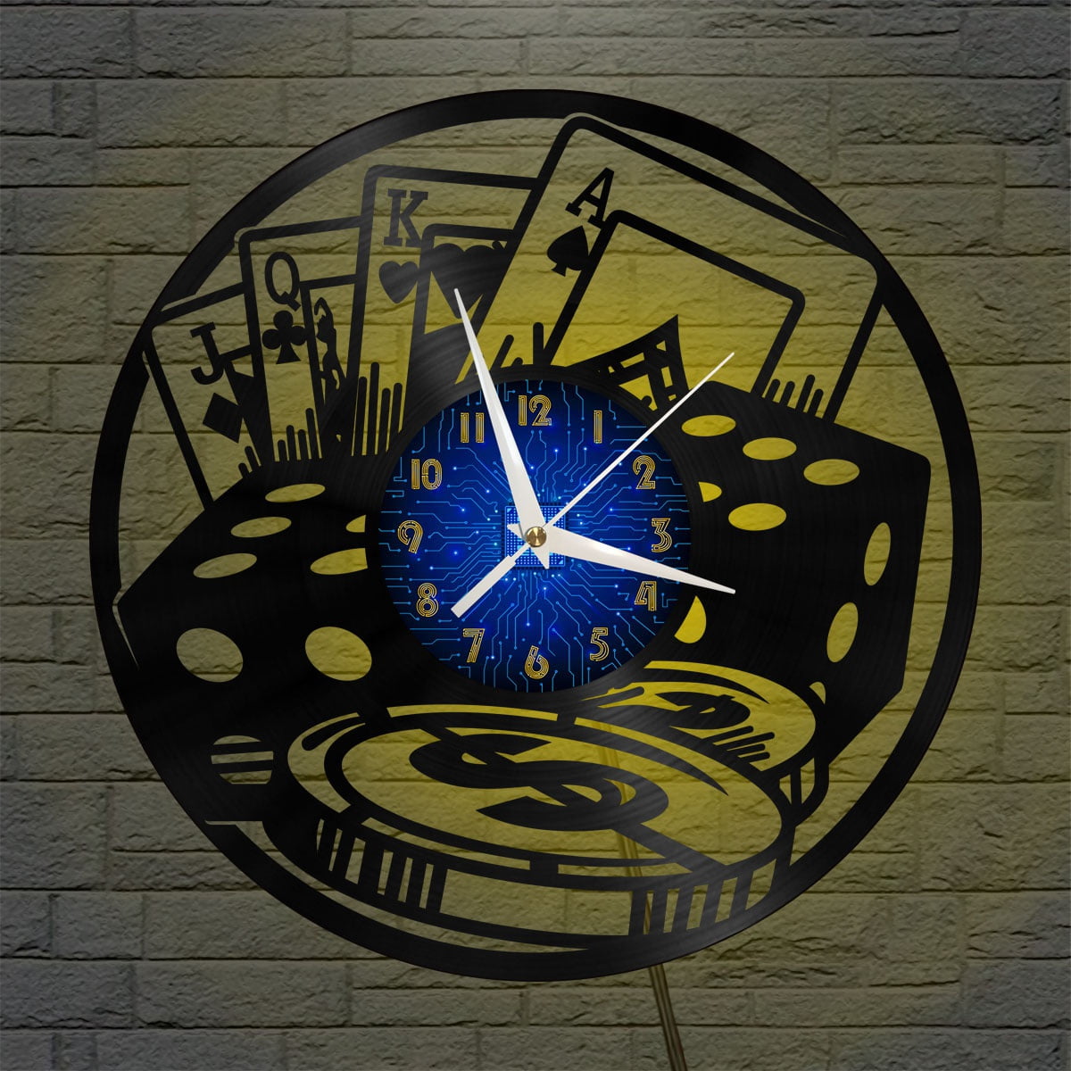 Token 12 Inch Vinyl Record Wall Clock - Silent, Creative, and Unique ...