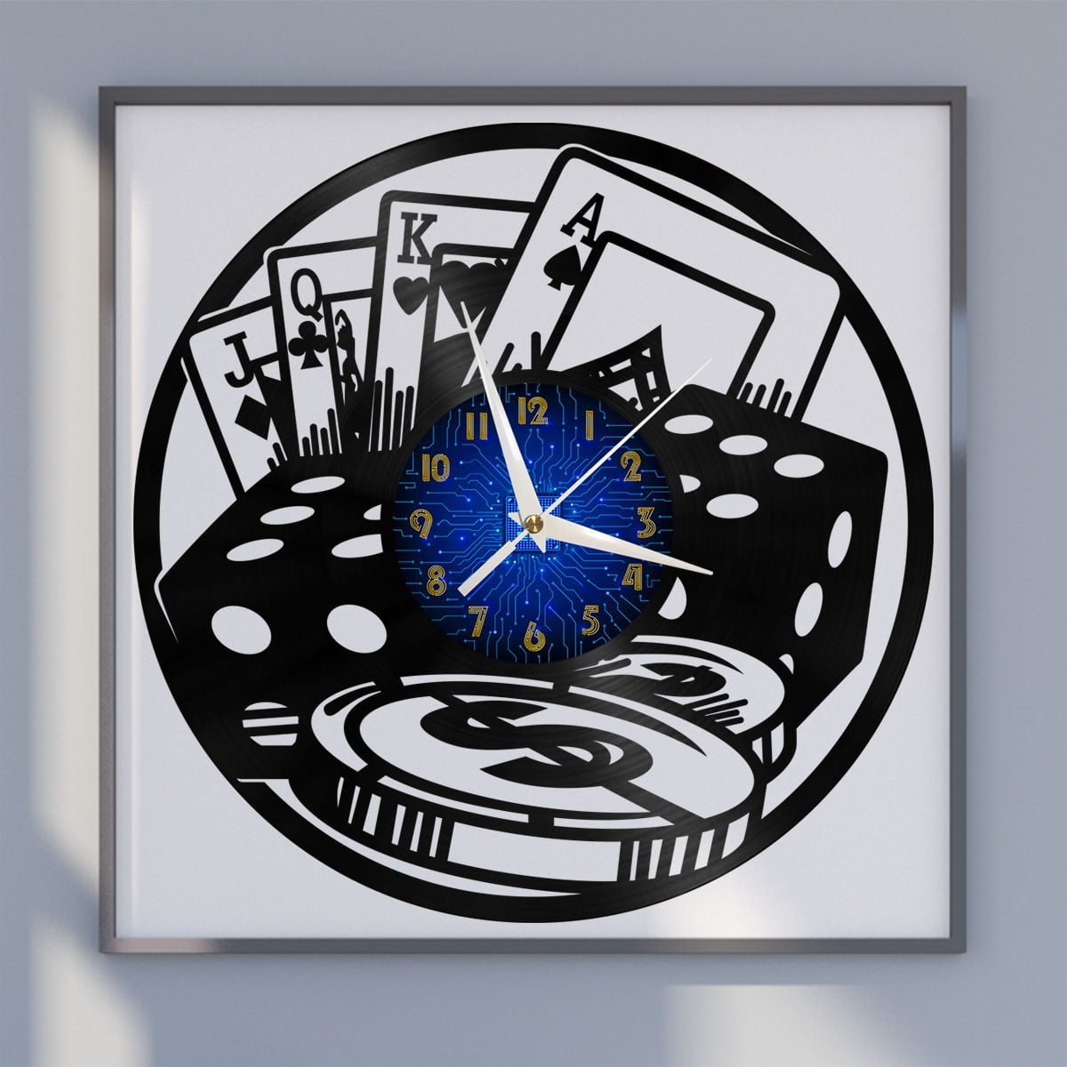 Token 12 Inch Vinyl Record Wall Clock - Silent, Creative, and Unique ...