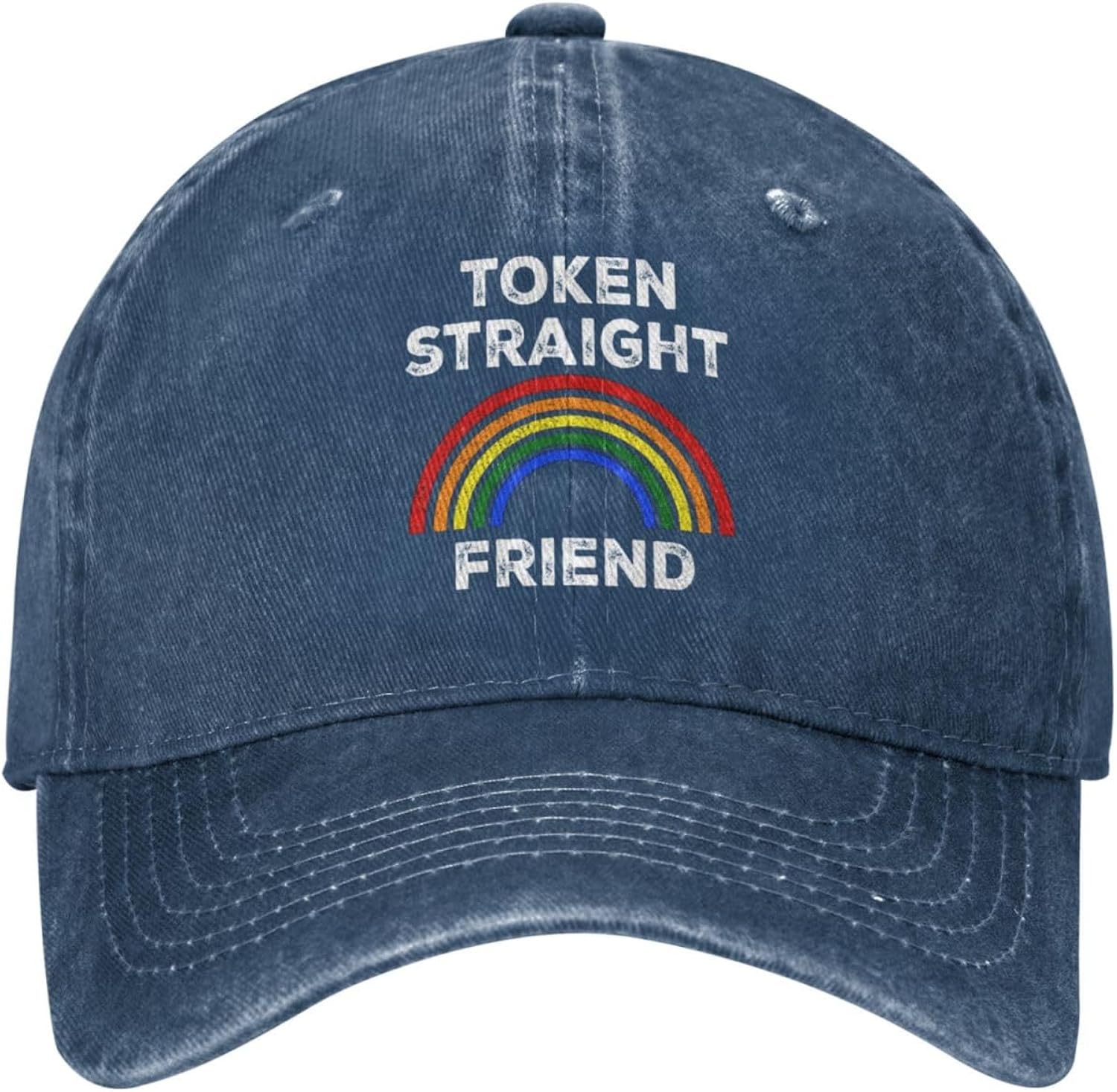 Token Straight Friend Hat Women Dad Hats with Design Hat - Walmart.com