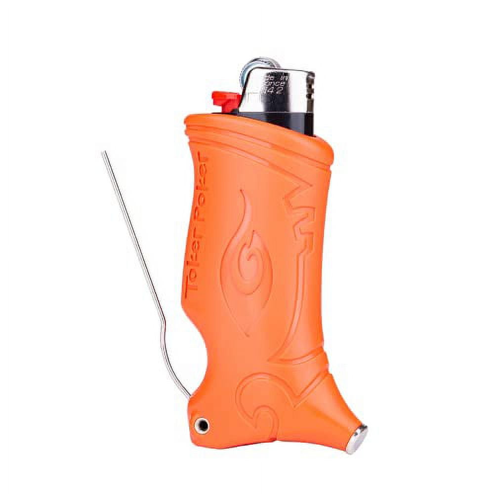 Toker Poker - Bic Lighter Sleeve Multi Tool 2.0 - Orange, All Inclusive ...