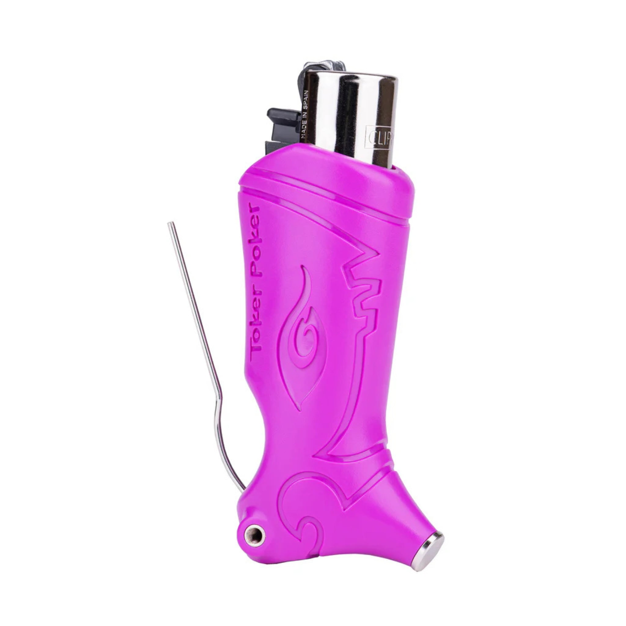 Toker Poker - Clipper Lighter Case - Magenta, All Inclusive Tool for ...