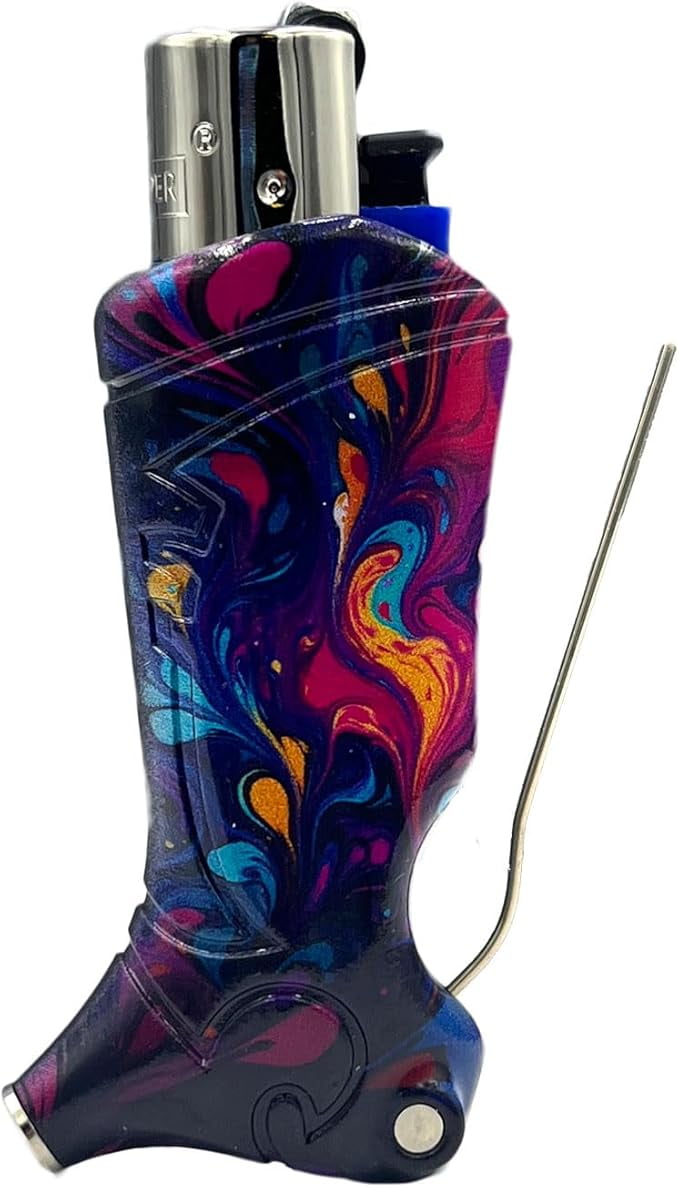 Toker Poker - Clipper Lighter Case Multi Tool, Hue Harmony Design, All ...