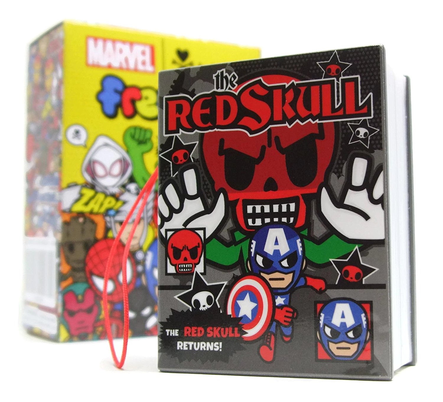 Tokidoki Marvel Frenzies Keychain - The Red Skull - Walmart.com