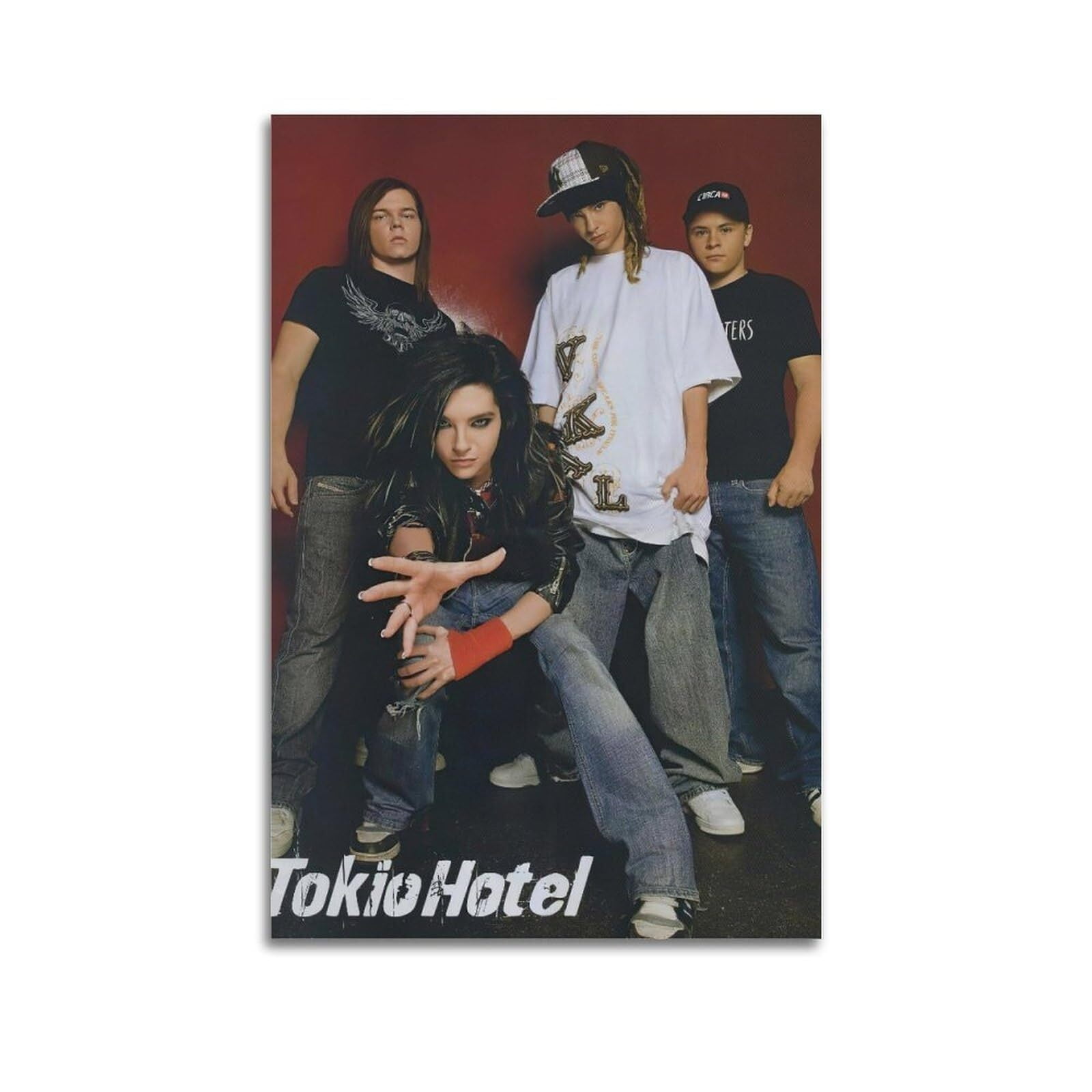 Tokio Hotel Band Poster Rock Band Poster Retro Poster Poster Decorative ...