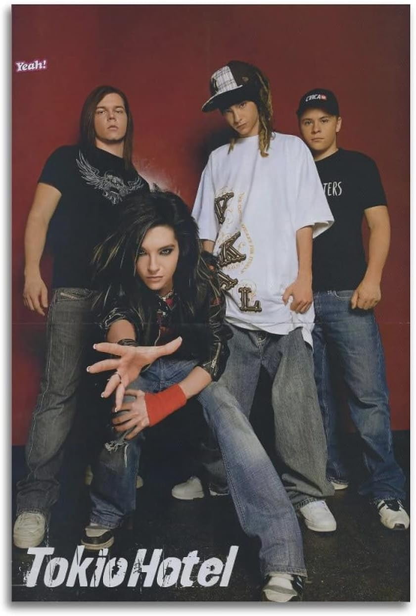 Tokio Hotel Band Poster for Bedroom Aesthetic Canvas Art Wall Decor 12x18inch(30x45cm) - Walmart.com