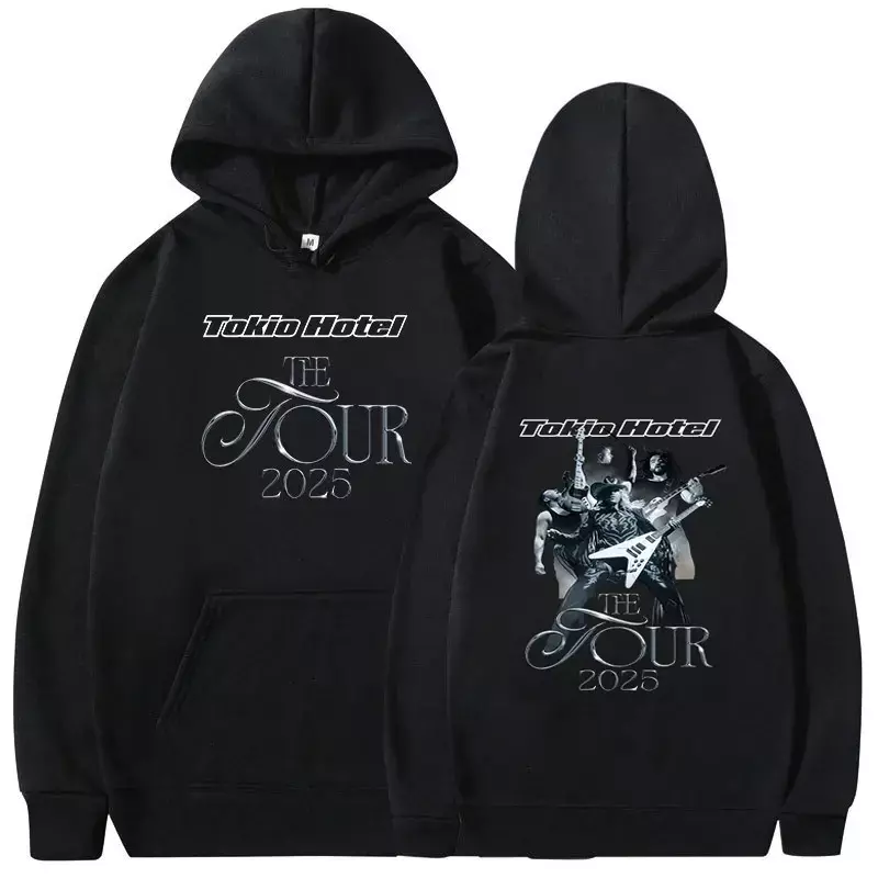 Tokio Hotel Rock Band The Tour 2025 Hoodie, Two-Sided, US Size, For ...