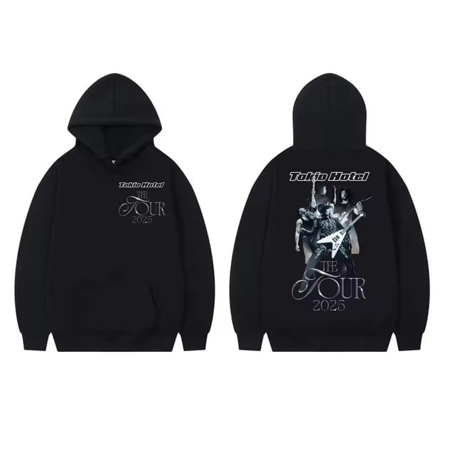 Tokio Hotel The Tour 2025 Hoodie Men Women Punk Rock Hip Hop Hoodie ...