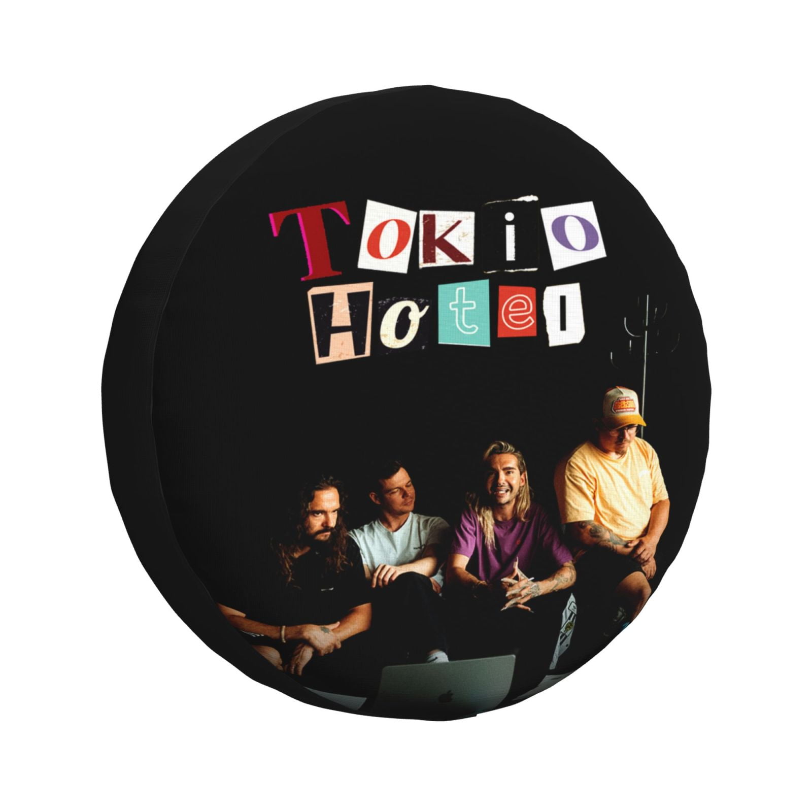 Tokio Hotel Tire Cover Weatherproof Universal Wheel Protectors Camper ...