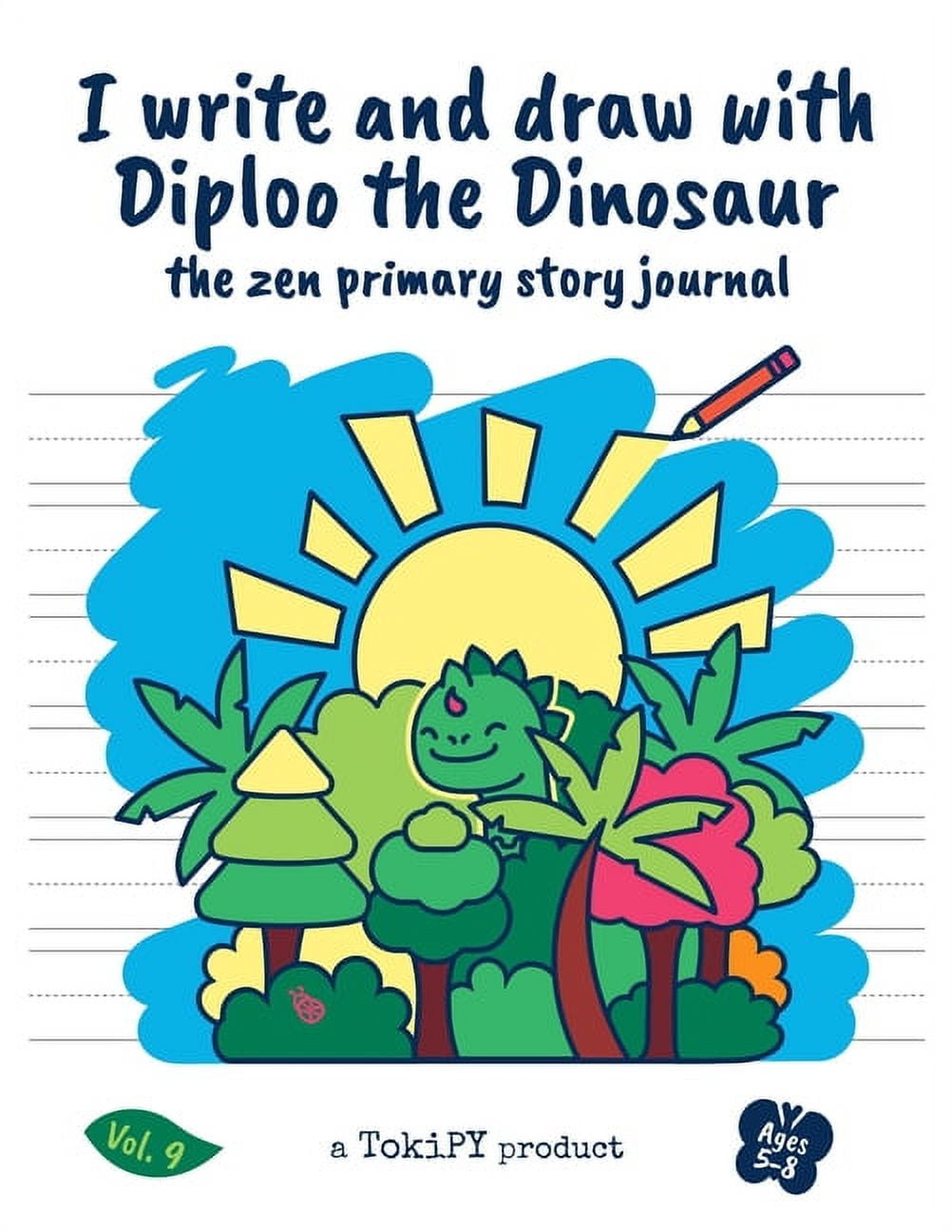 Tokipy Coloring and Activity Books: I write and draw with Diploo the ...