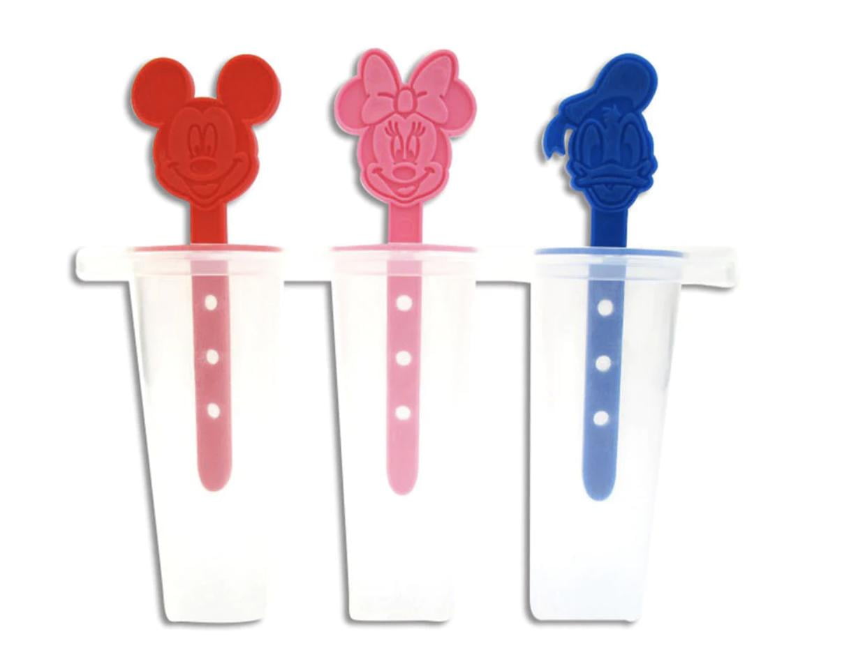 Tokyo Disney Mickey, Minnie, and Donald Popsicle - Ice Candy Makers ...
