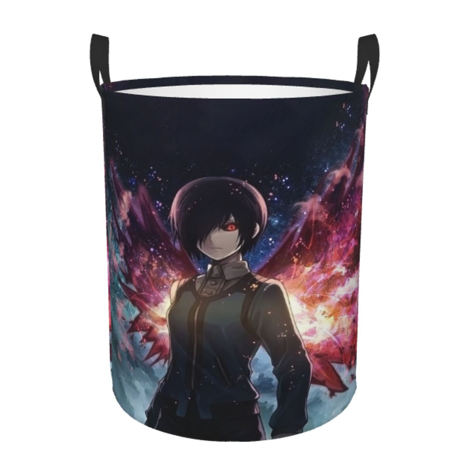 Tokyo Ghoul 3d Graphic Flame Laundry Basket Fire Flame Clothes Hamper ...