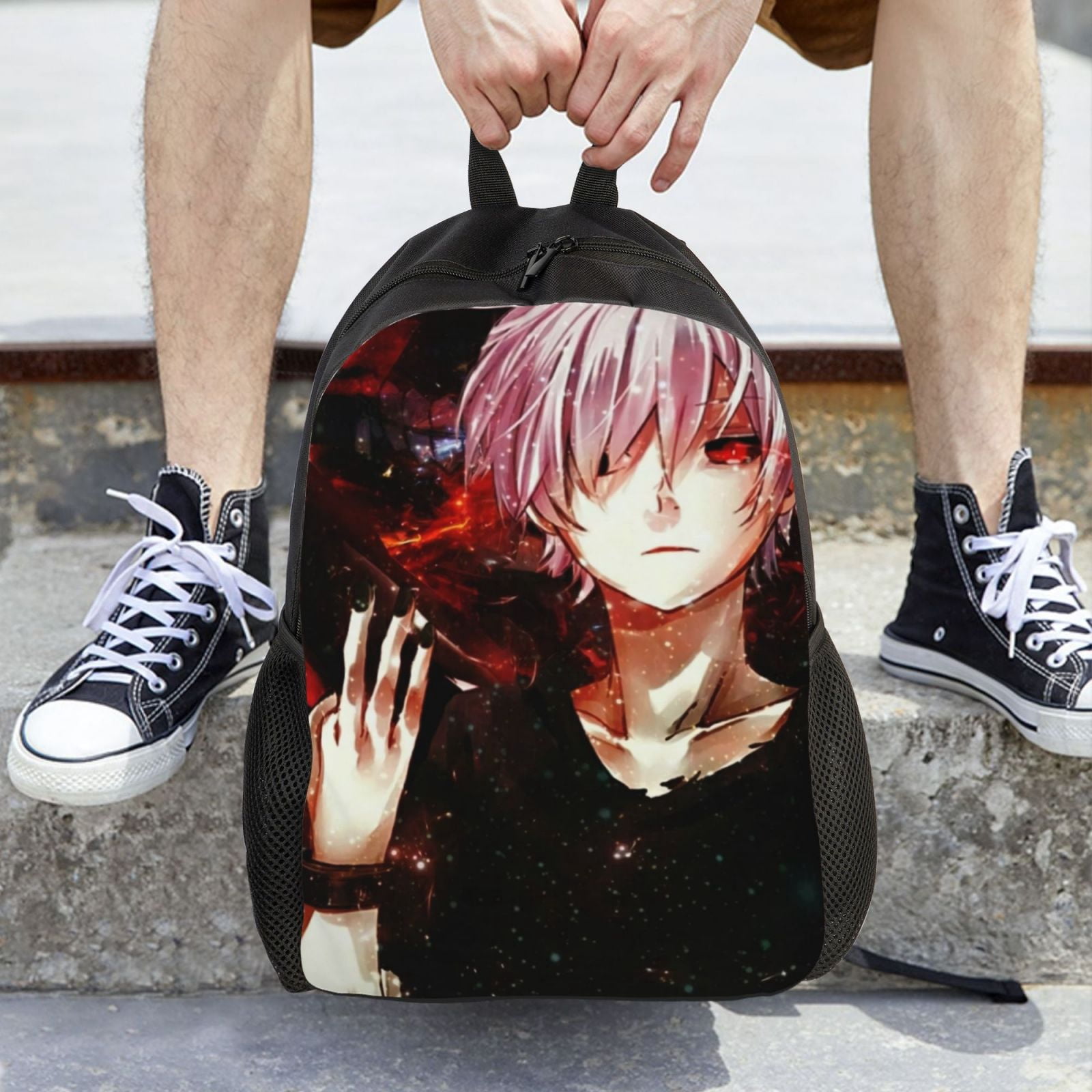 Tokyo Ghoul Anime Backpack Travel Bag 3d Printing Casual Daypack ...