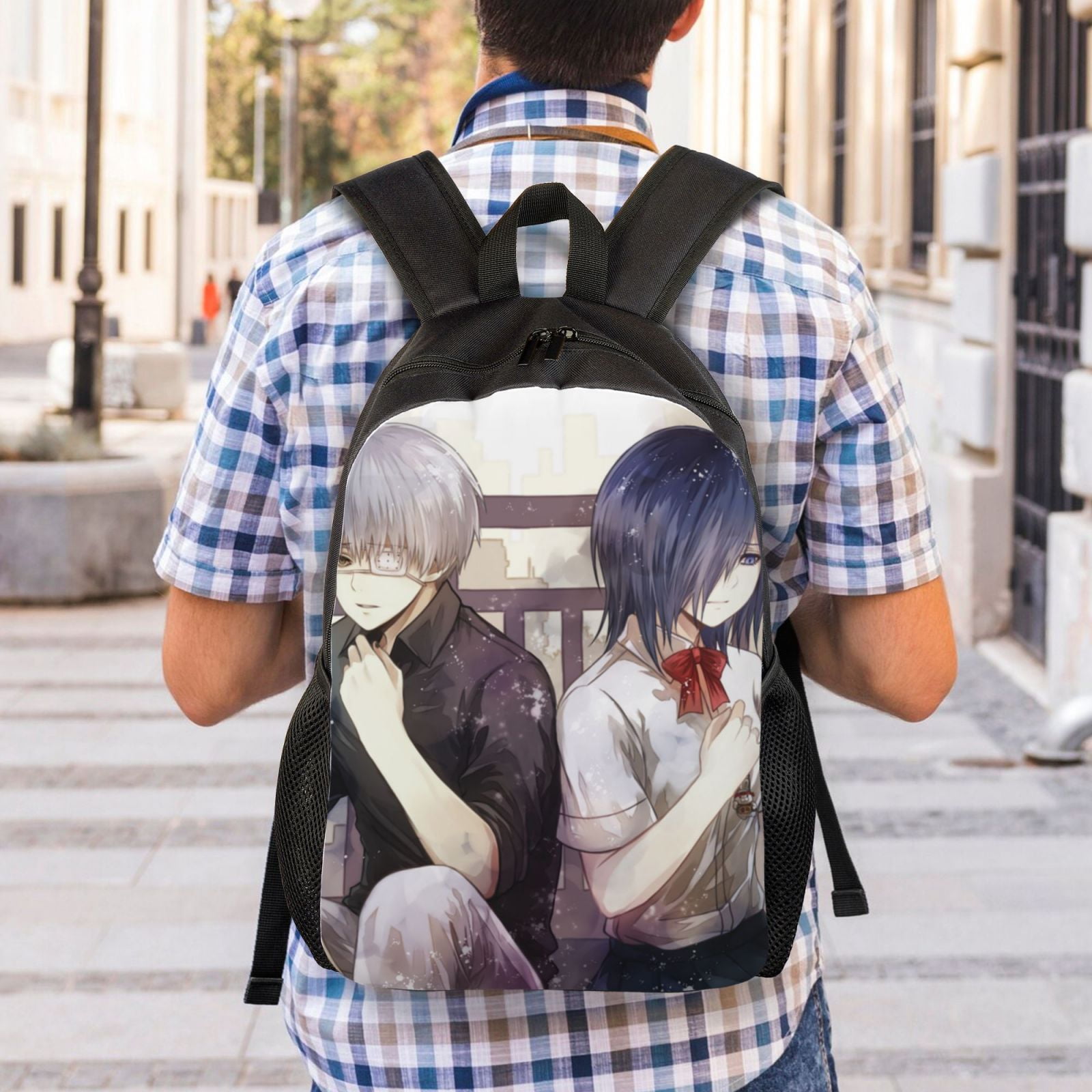 Tokyo Ghoul Anime Backpack Travel Bag 3d Printing Casual Daypack ...