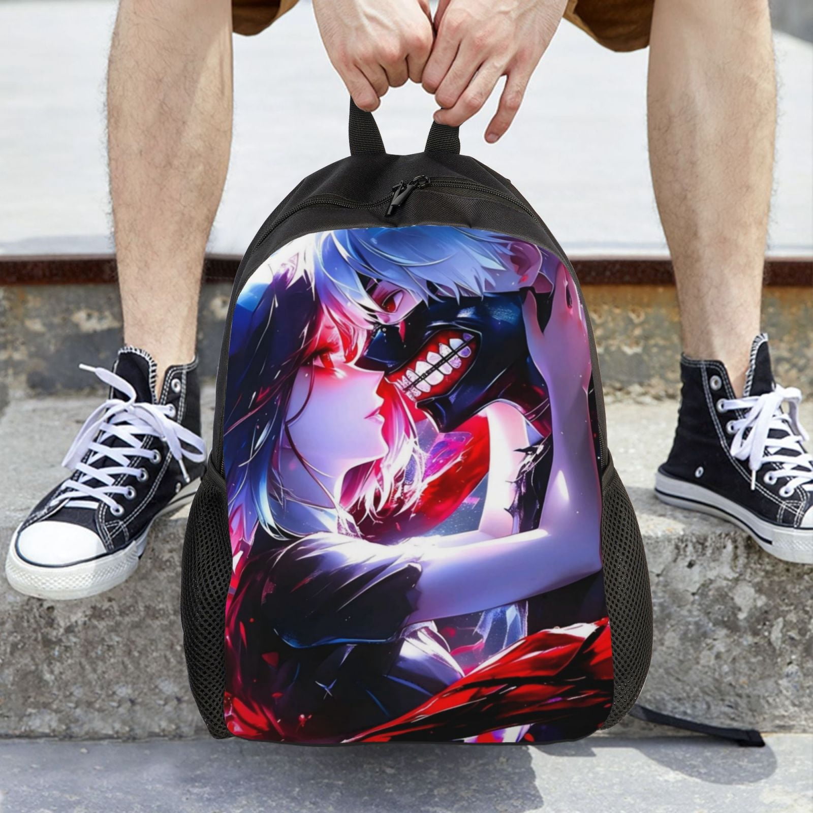 Tokyo Ghoul Anime Backpack Travel Bag 3d Printing Casual Daypack ...