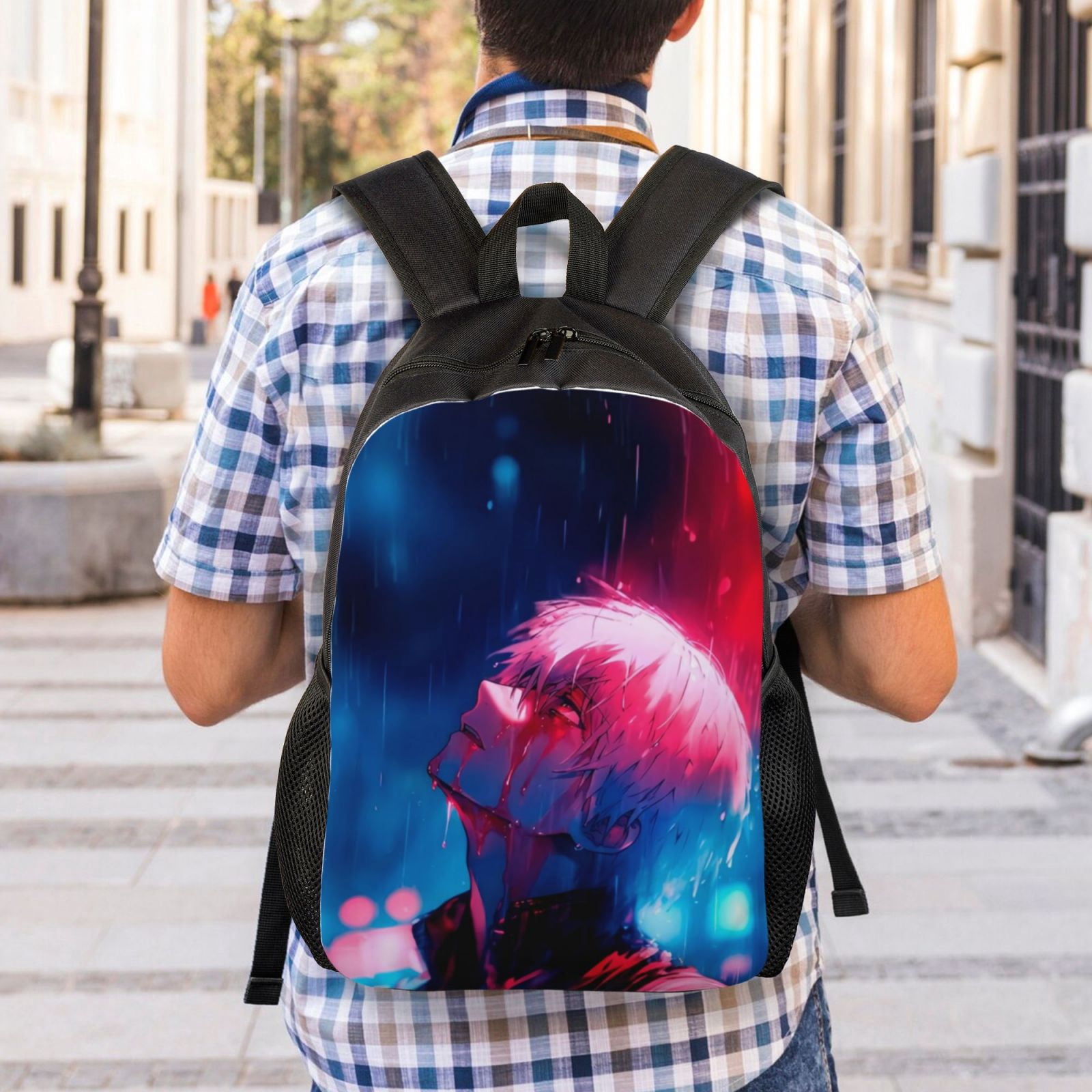 Tokyo Ghoul Anime Backpack Travel Bag 3d Printing Casual Daypack ...