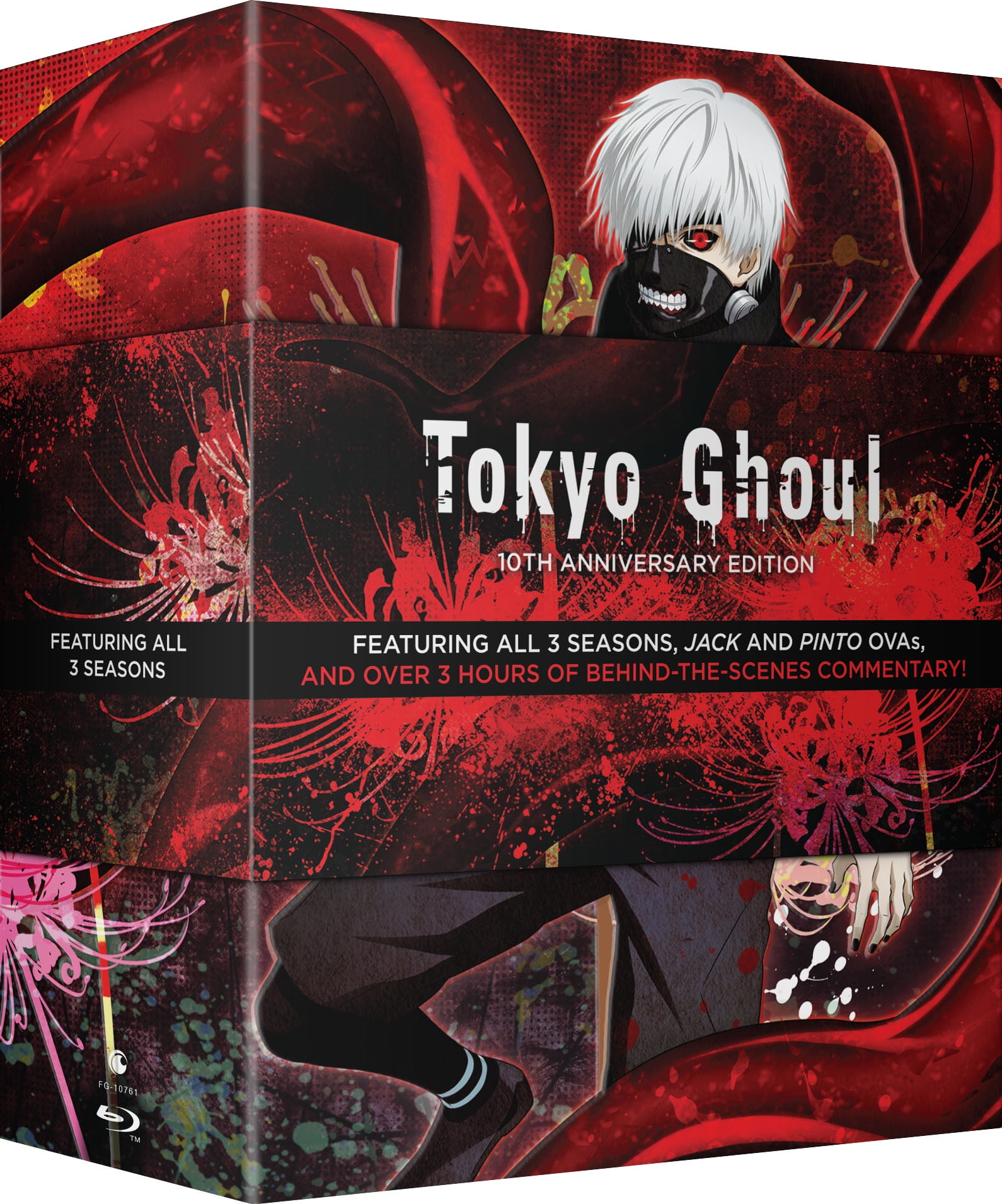 Tokyo Ghoul: Complete Series - 10th Anniversary Box Set (Blu-ray) New ...