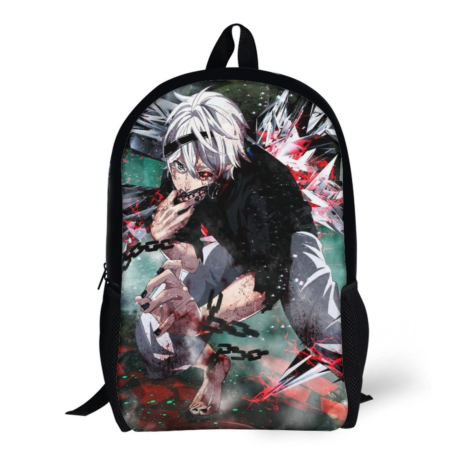 Tokyo Ghoul Fighting Backpacks Basic Shoulder Daypack Bookbag Satchel ...