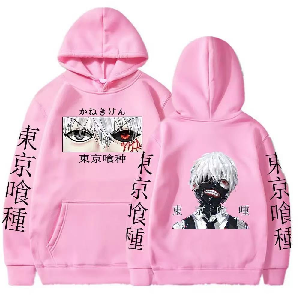 Tokyo Ghoul Hoodie Anime Mens Pullover Black White 3D Print Hooded ...