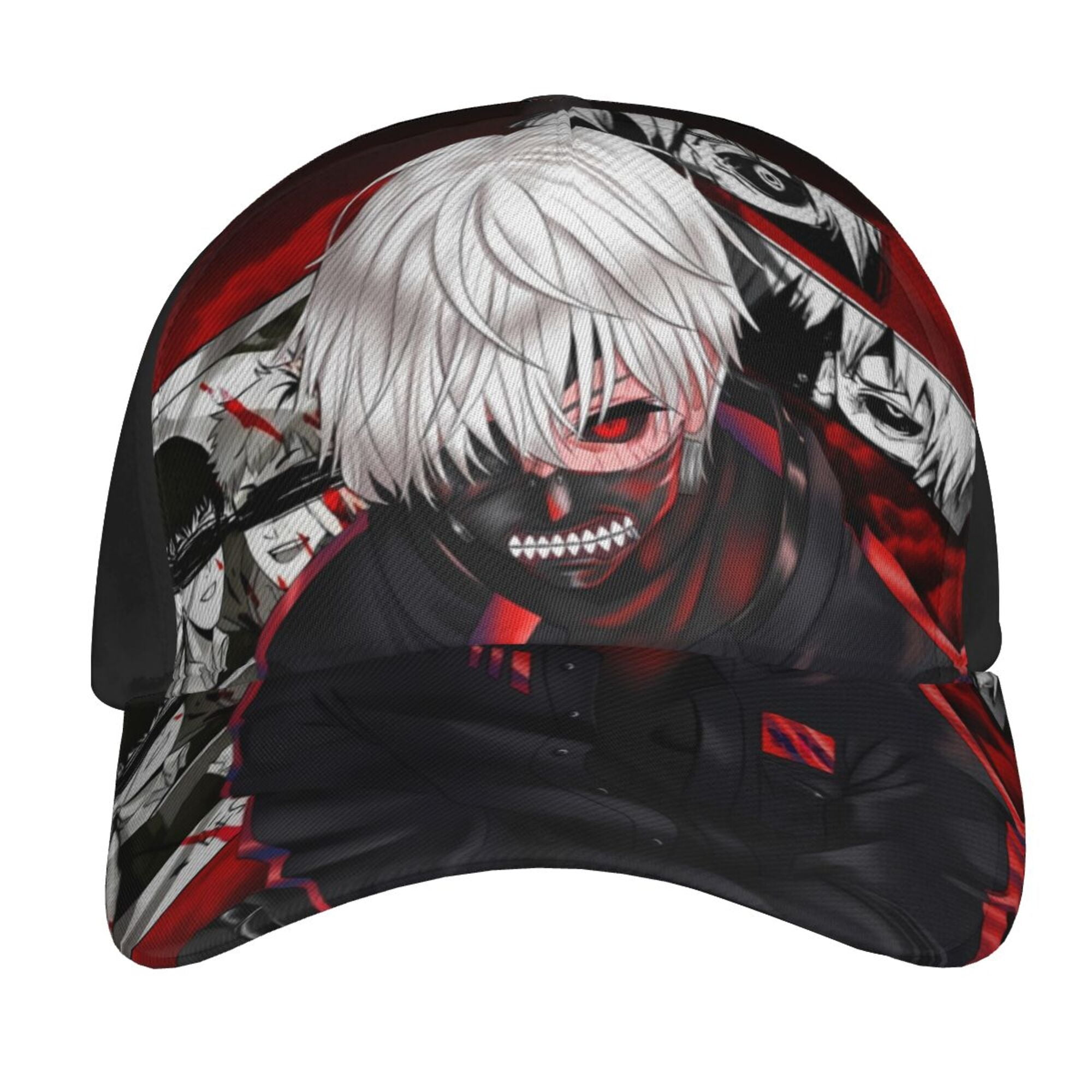 Tokyo Ghoul Ken Kaneki Baseball Hat Hip Hop Caps Sun Hat Outdoor ...