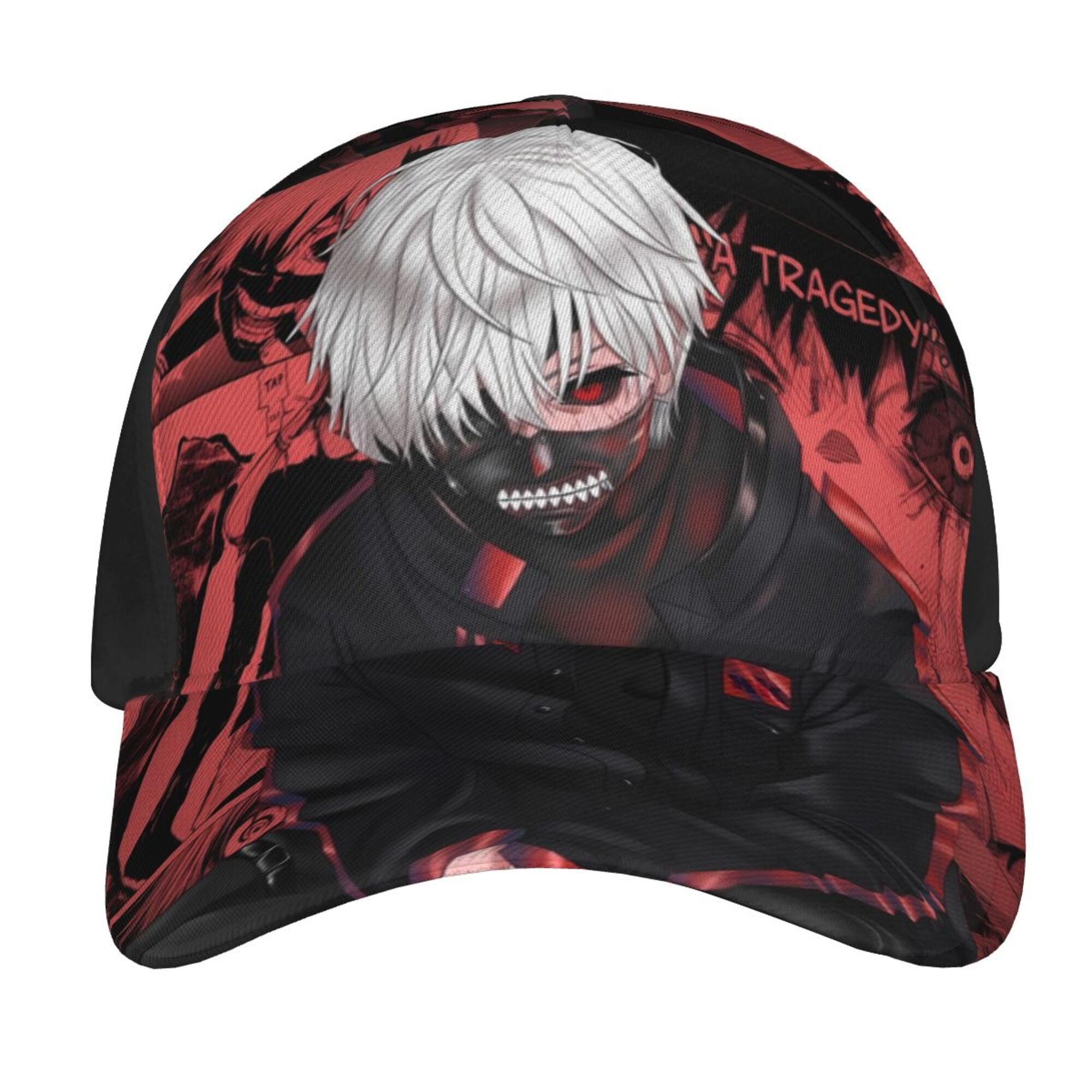 Tokyo Ghoul Ken Kaneki Baseball Hat Hip Hop Caps Sun Hat Outdoor ...