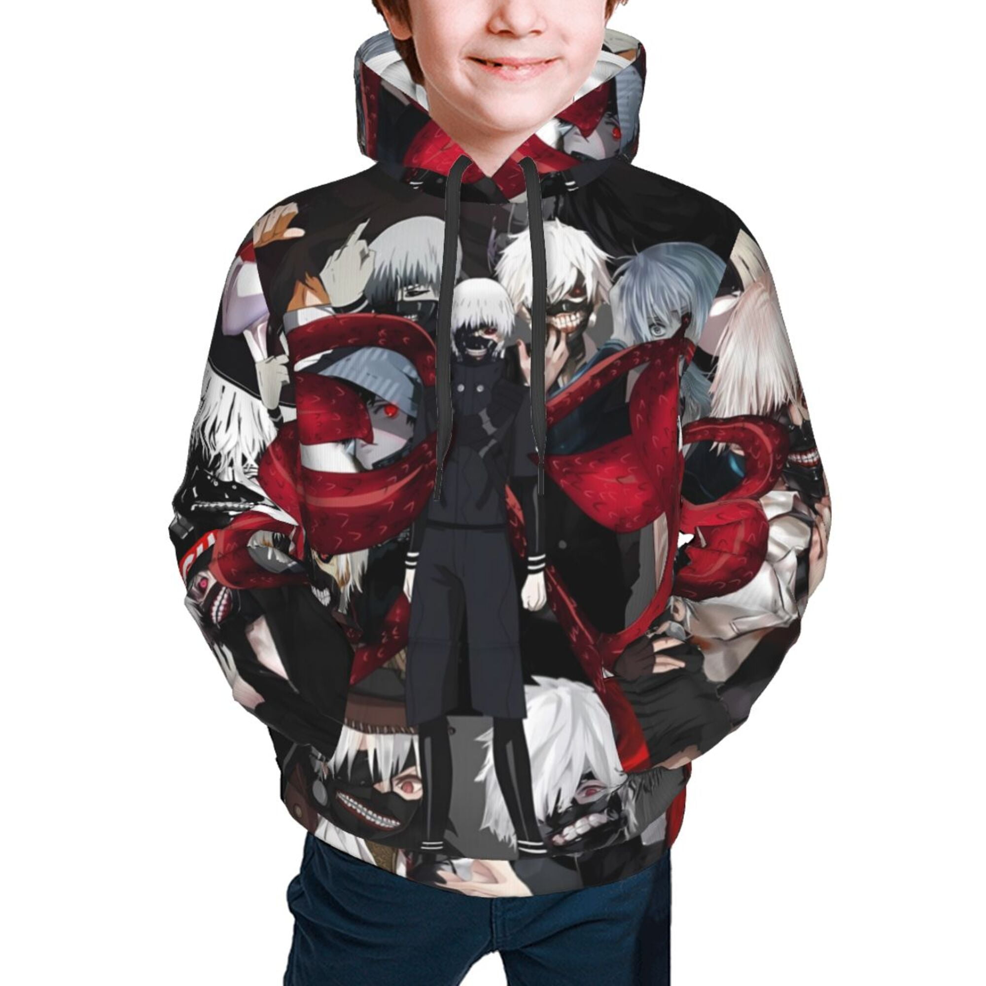 Tokyo Ghoul Ken Kaneki Kids' Hoodie 3d Print Sweatshirt Soft Pullover ...