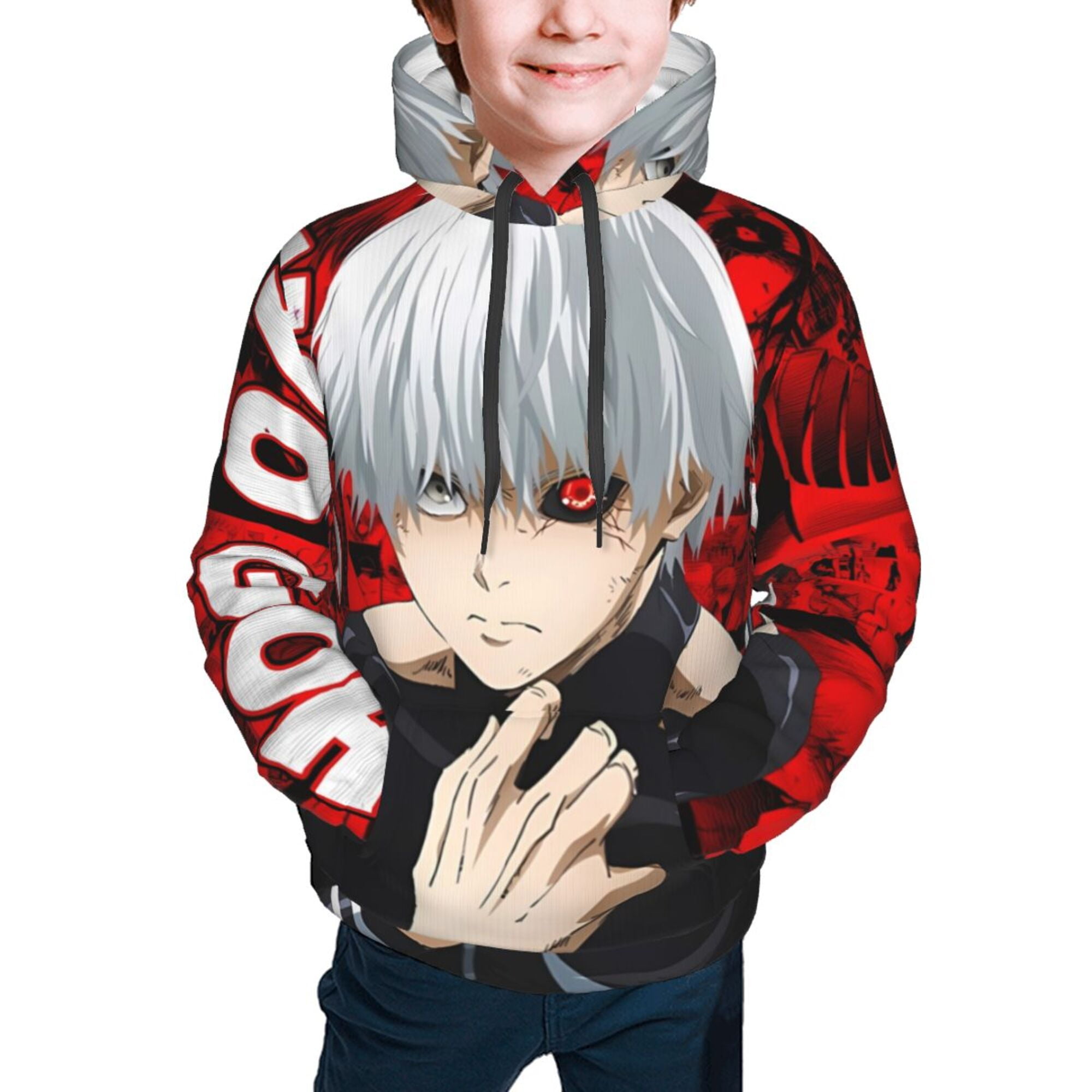 Tokyo Ghoul Ken Kaneki Kids' Hoodie 3d Print Sweatshirt Soft Pullover ...