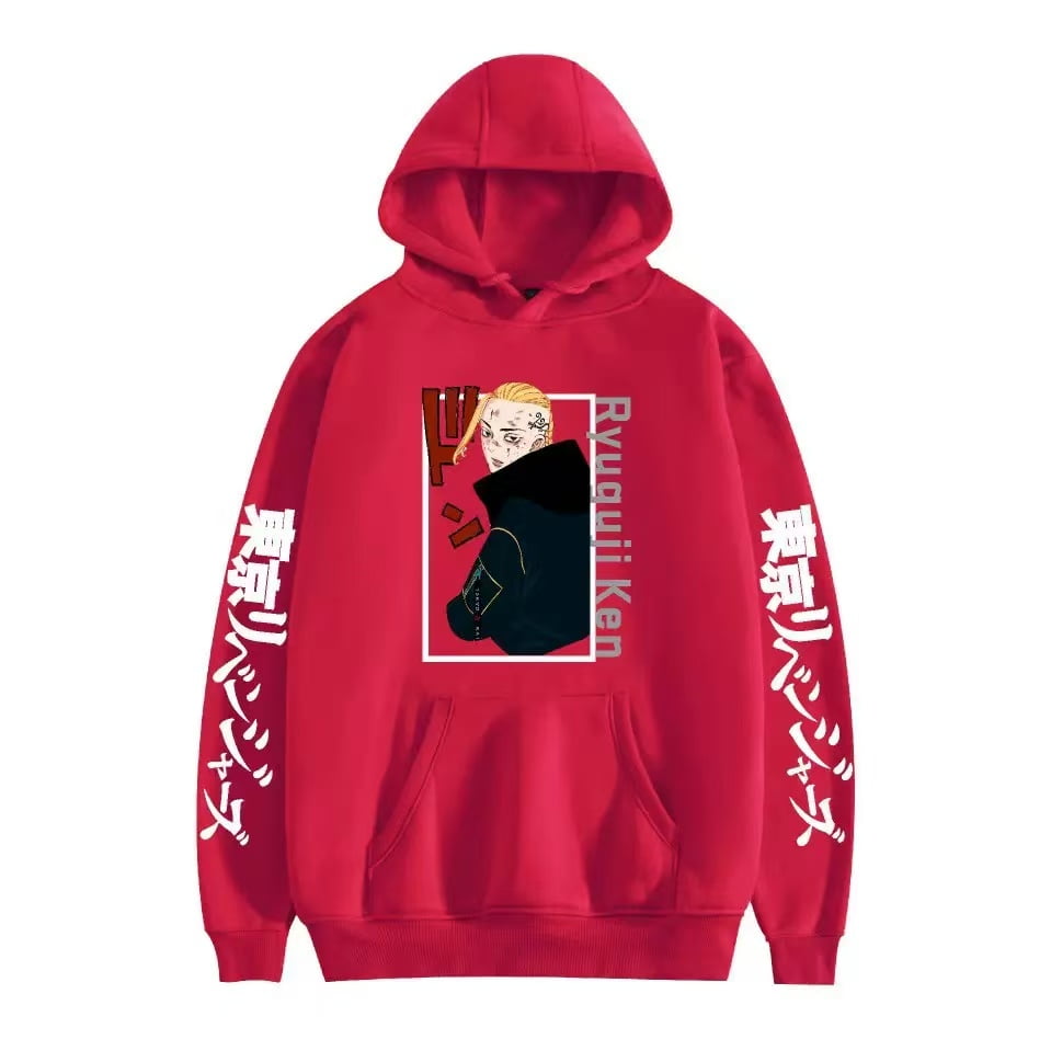 Tokyo Ghoul Ryuguji ken Hoodie Anime Pullover street style Hooded ...