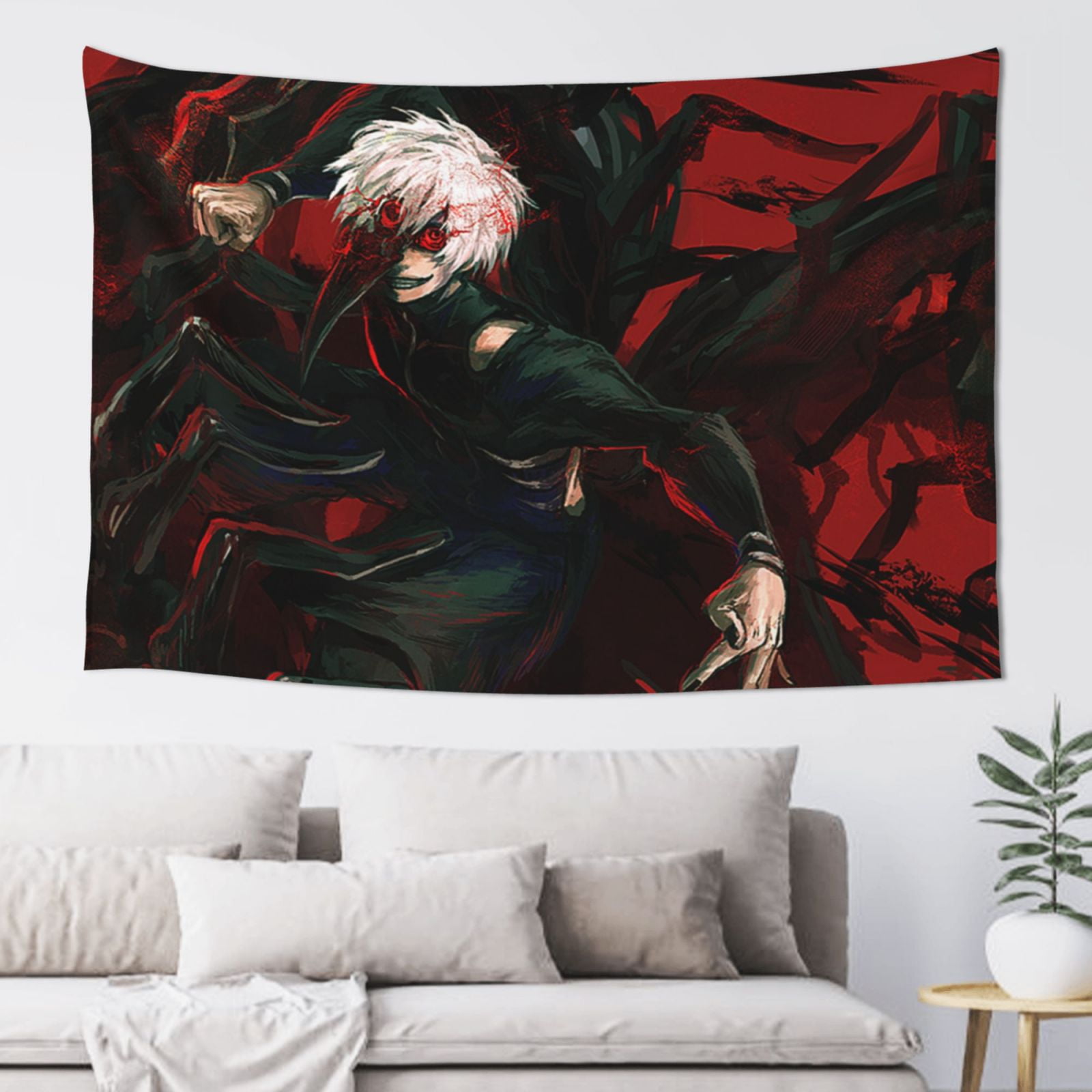 Tokyo Ghoul Tapestry Wall Hanging Home Decoration Wall Blanket ...