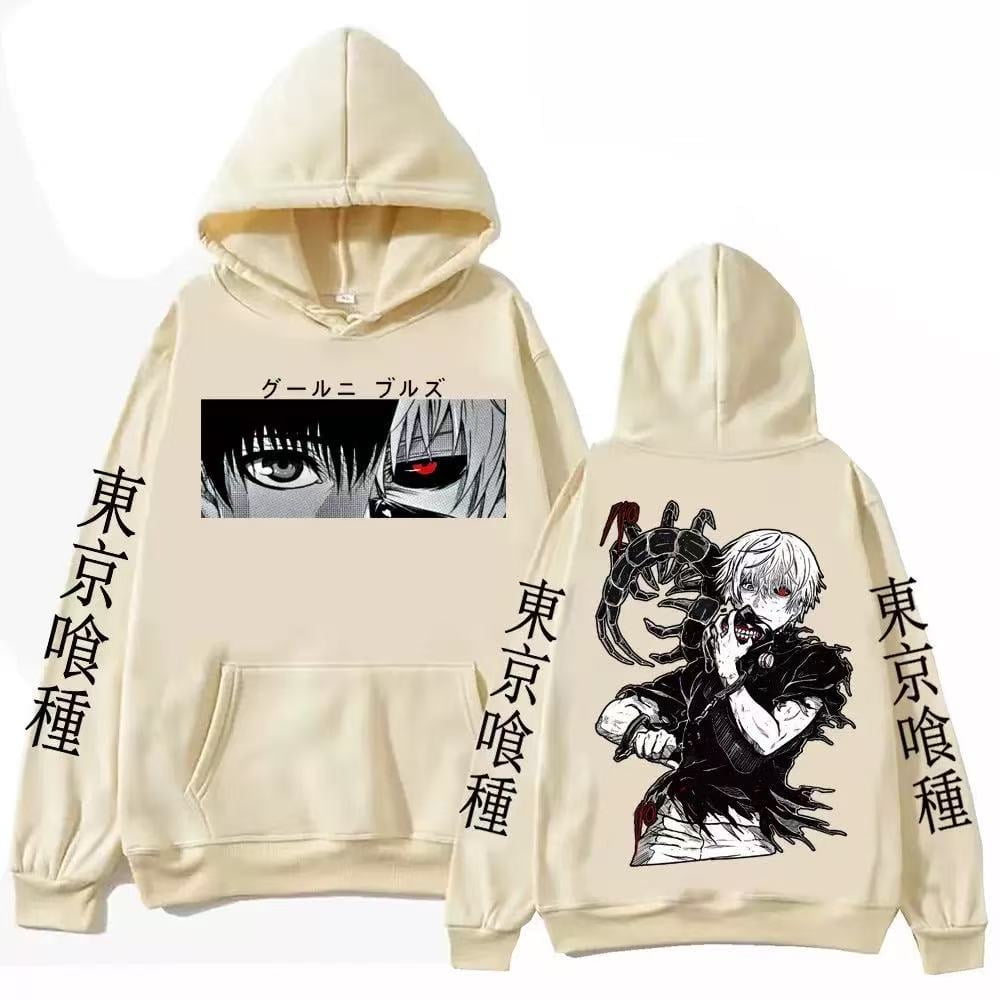 Tokyo Ghoul Versatile Hoodie Mens Pullover Multiple color Hooded ...