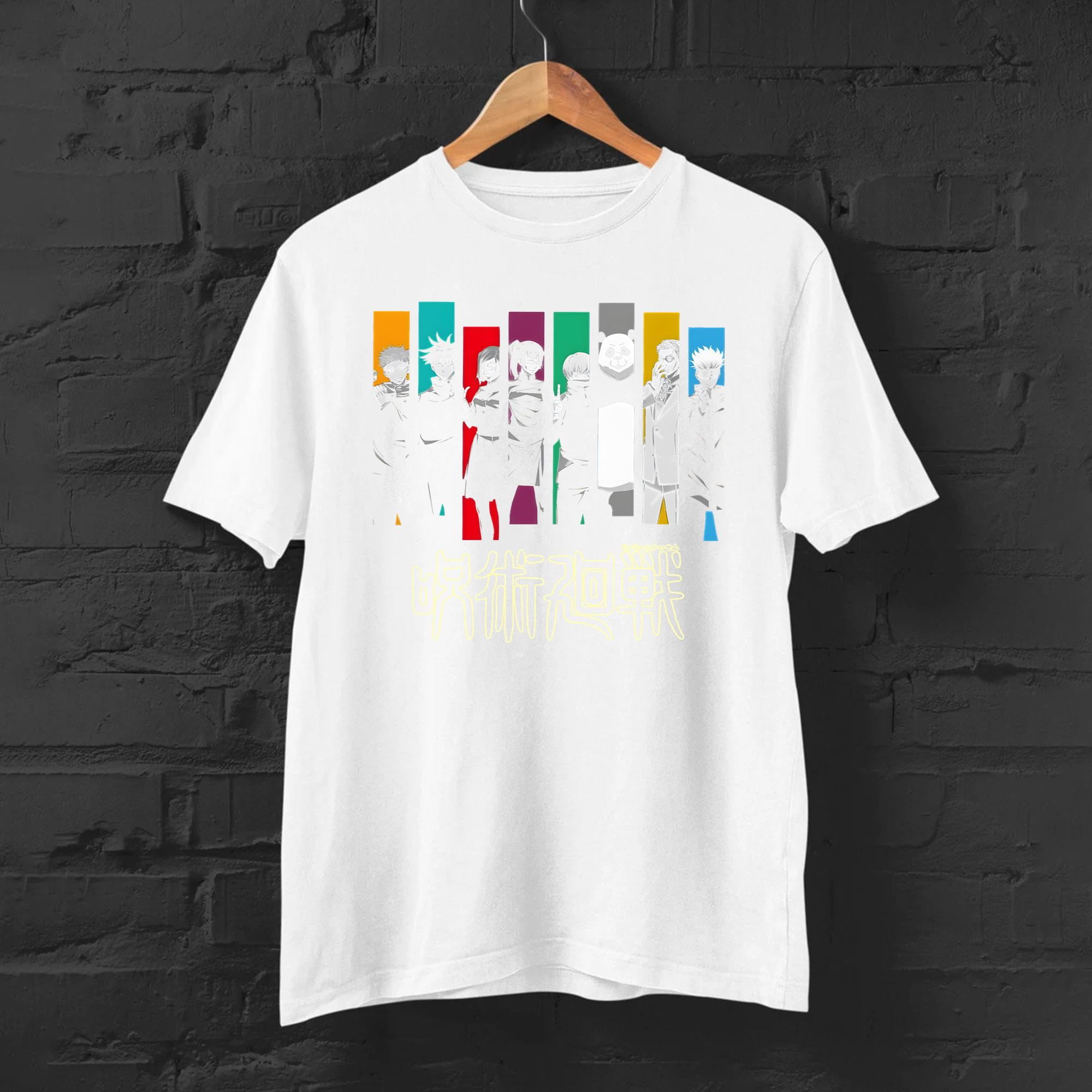 Tokyo High Squad Shirt, Jujutsu Squad Character Tee, Satoru Gojo, Yuji ...