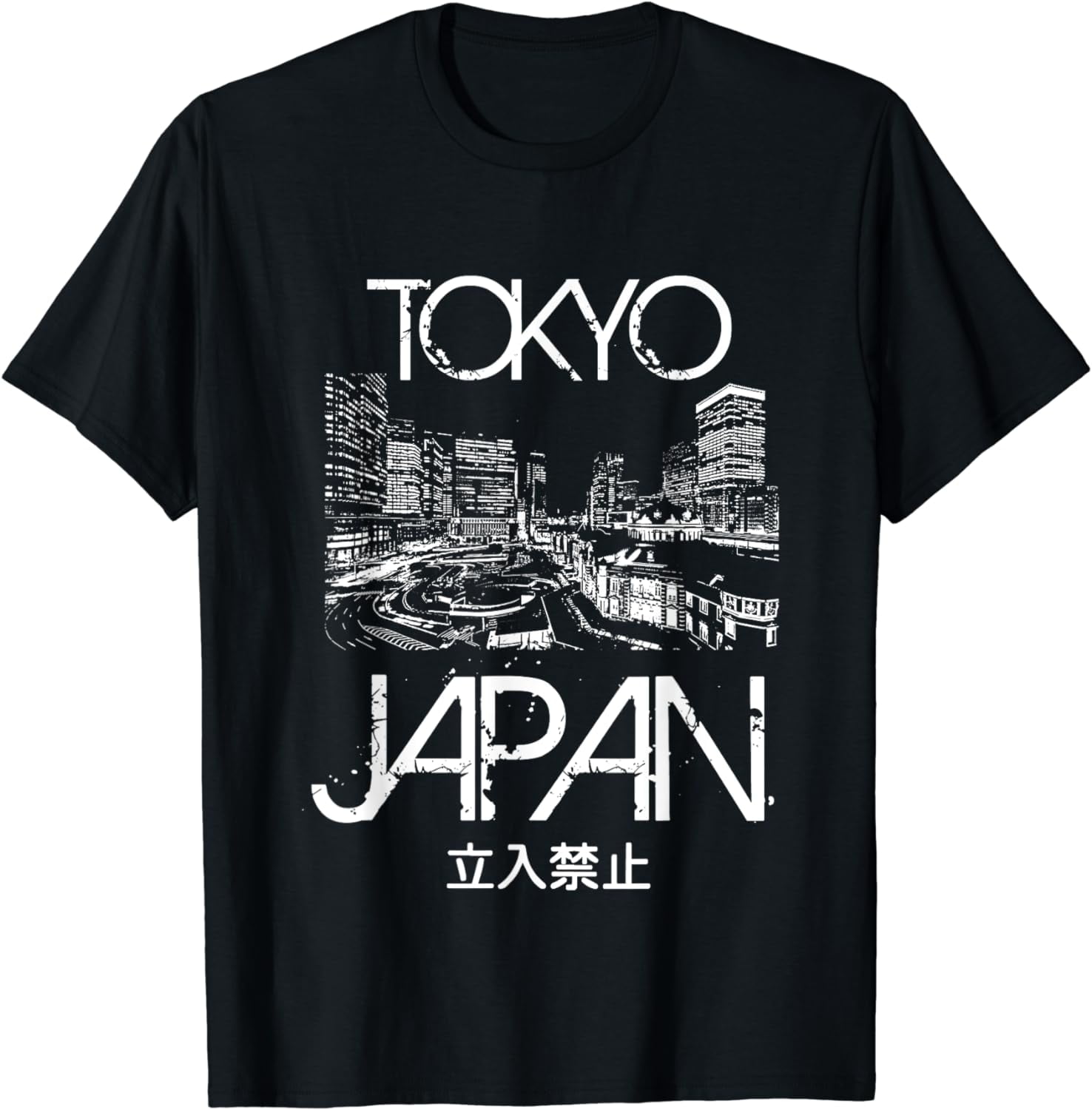 Tokyo Japan, Metropolitan Silhouette T-Shirt - Walmart.com