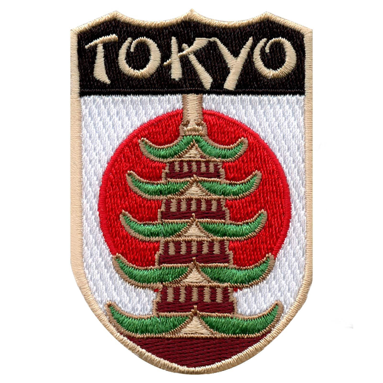 Tokyo Japan Shield Embroidered Iron On Patch - Walmart.com