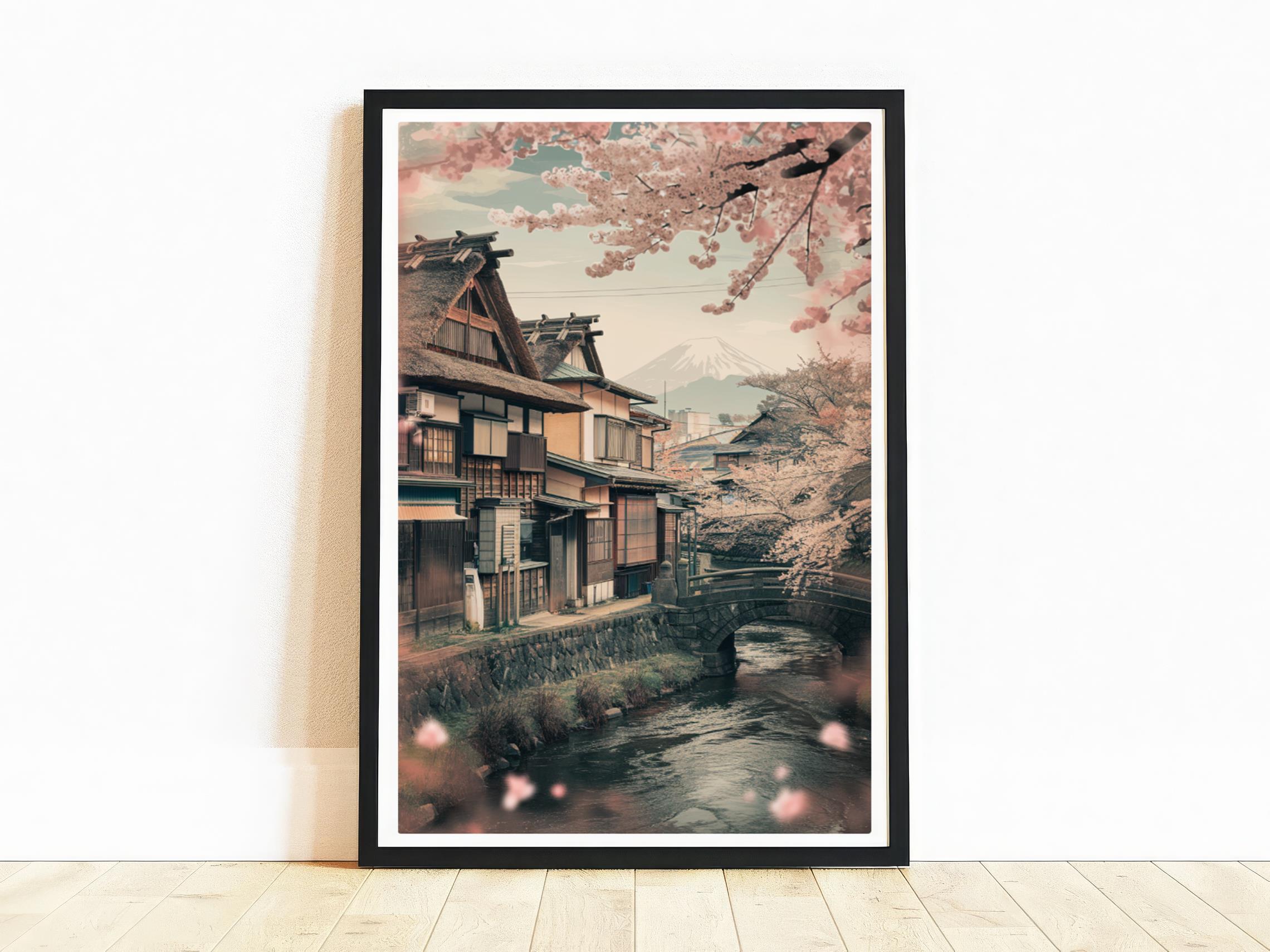 Tokyo Japan Travel Poster, Japan City Print, Japanese Wall Art, Tokyo ...