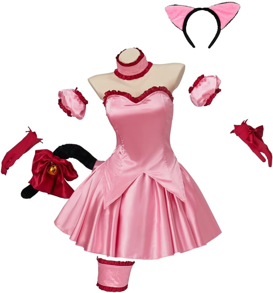Tokyo Mew Mew Momomiya Ichigo Pink Dress - Walmart.com
