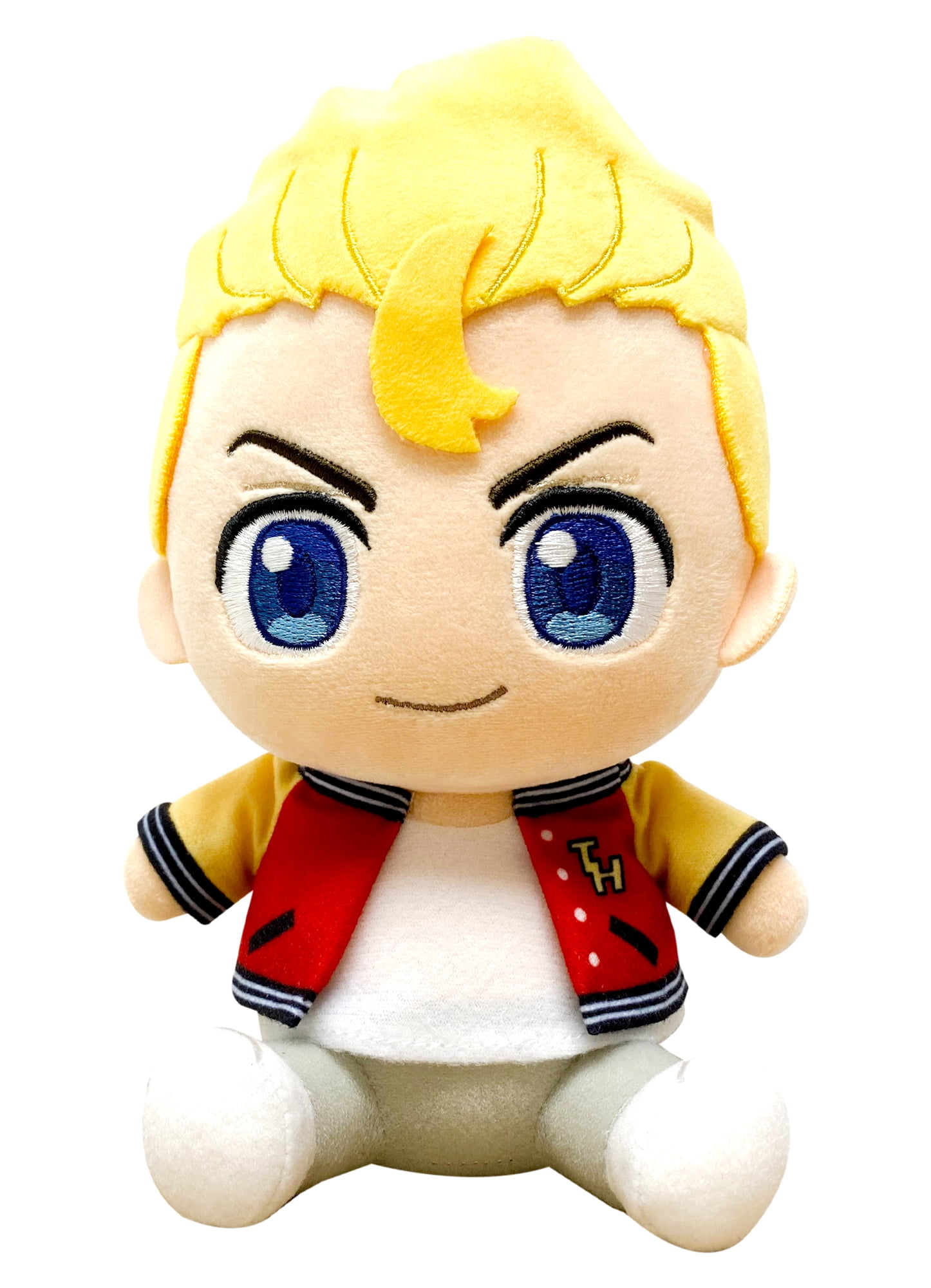 Tokyo Revengers - Takemichi Hanagaki Sitting Pose Plush 7"H - Walmart.com