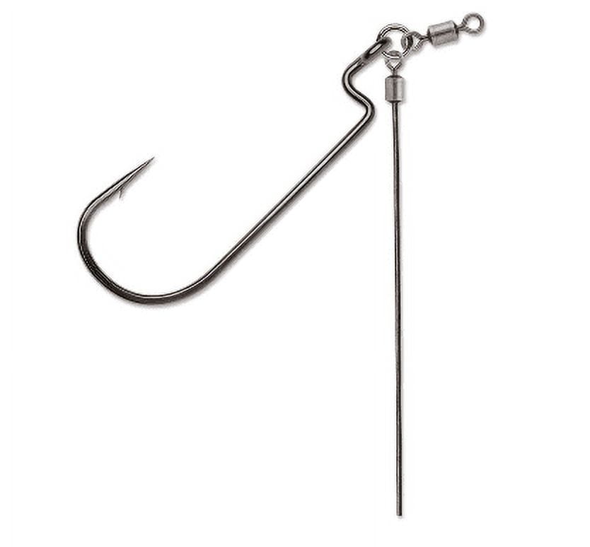 VMC Tokyo Rig Heavy Duty Worm Hook #3/0 Black Nickel 2PK - Walmart.com