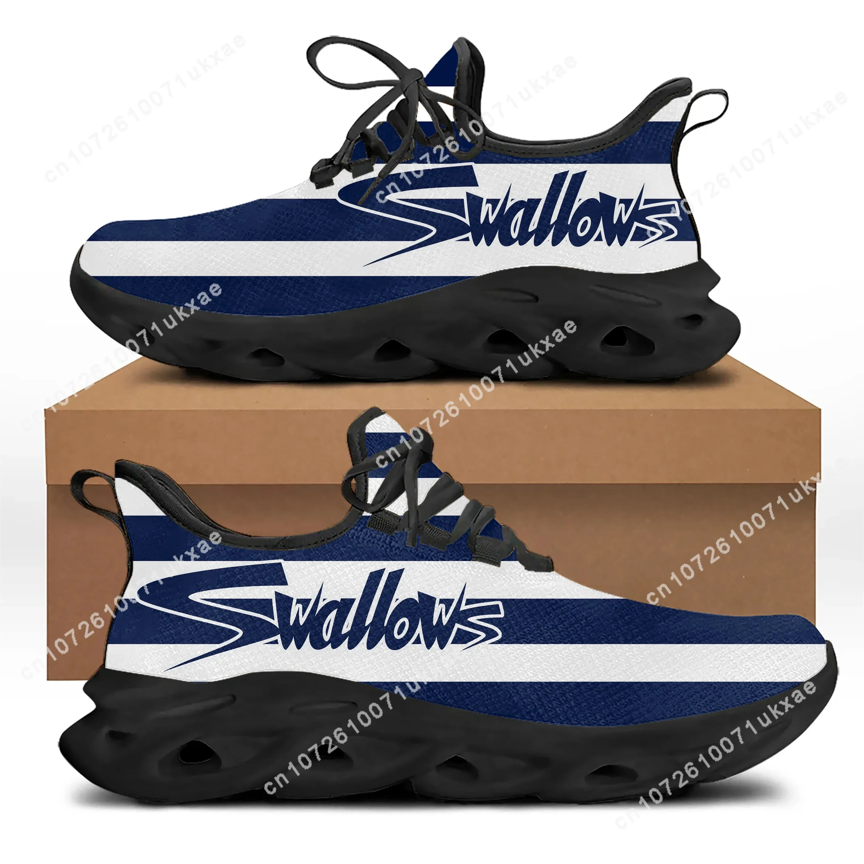 スワローズ Tokyo Swallows baseball Flats Sneakers Mens Womens Sports Running ...